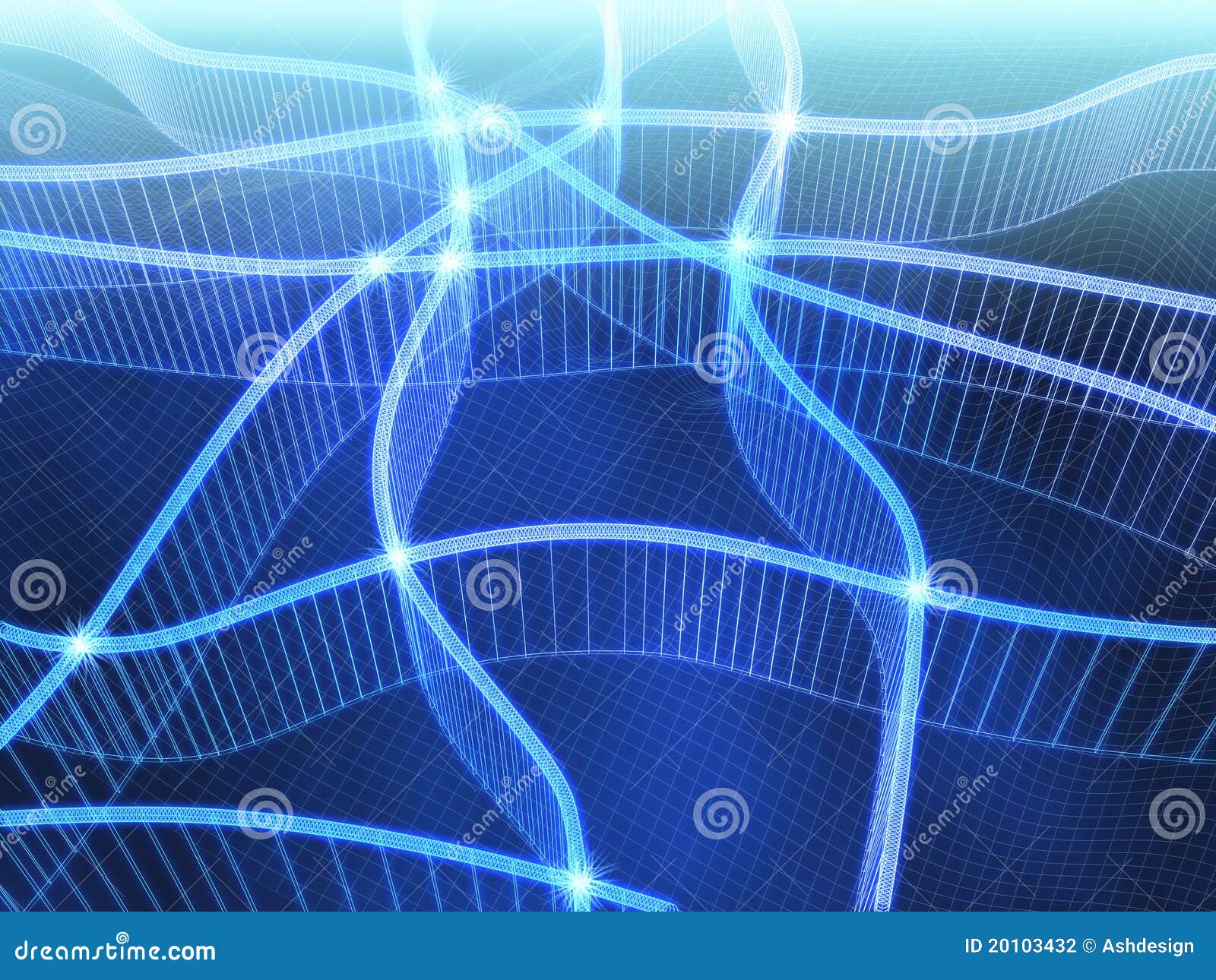 Networking Abstract Background Stock Illustration - Illustration of ...