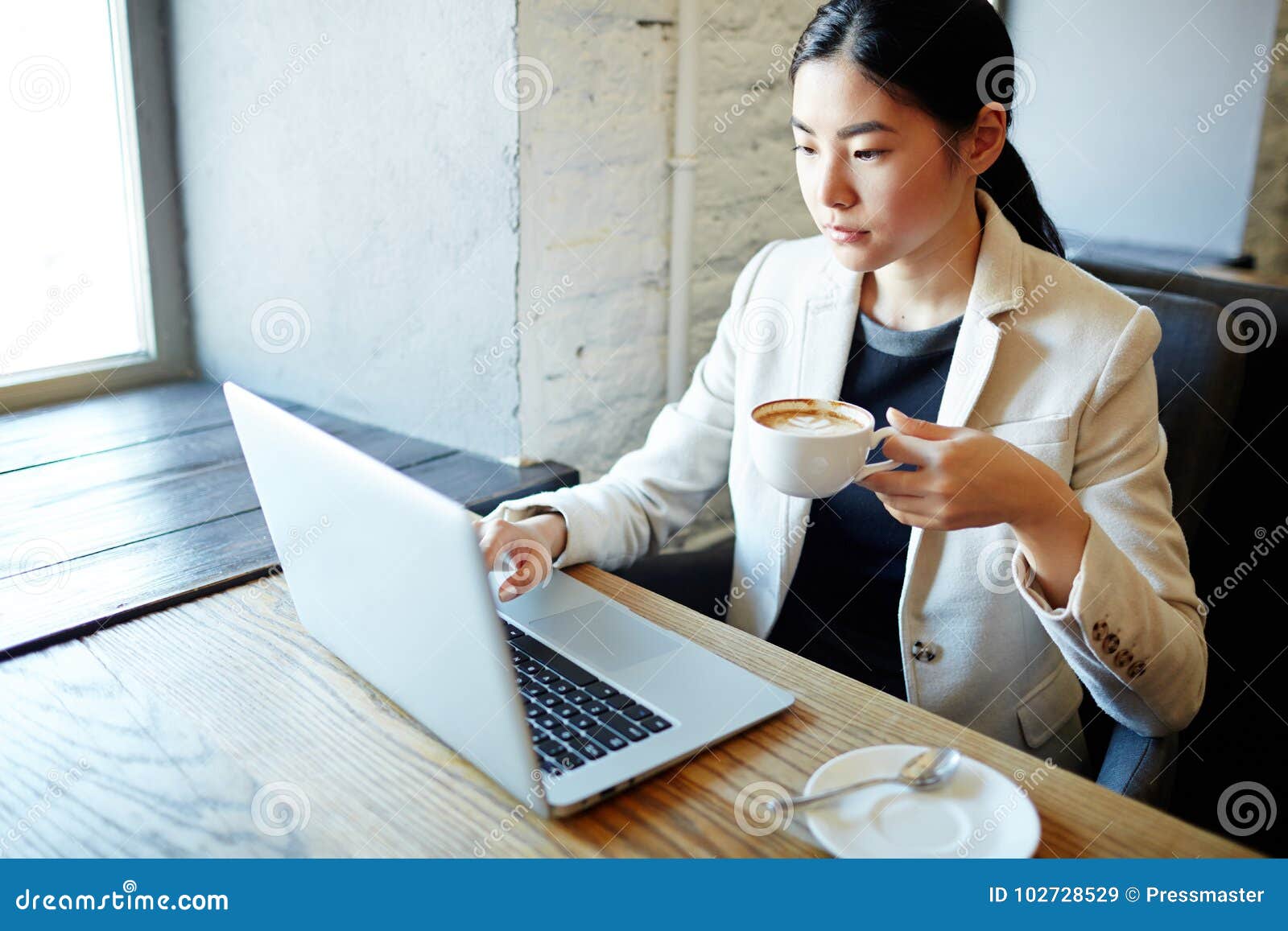 Networking by Cup of Coffee Stock Image - Image of broker ...