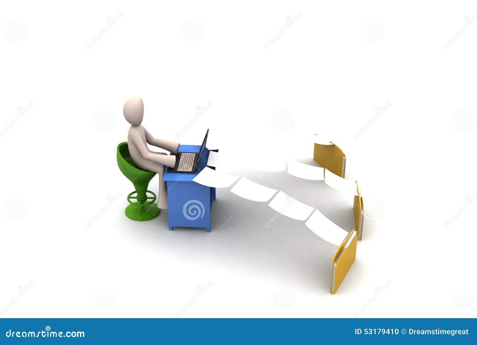 Networking And Data Sharing Stock Illustration - Illustration of ...