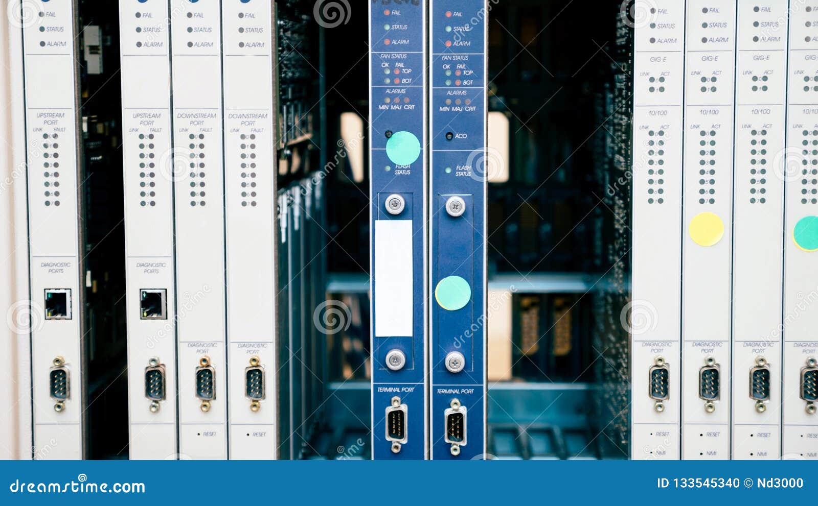 Networking Hardware Used by Isps Stock Photo - Image of hardware ...