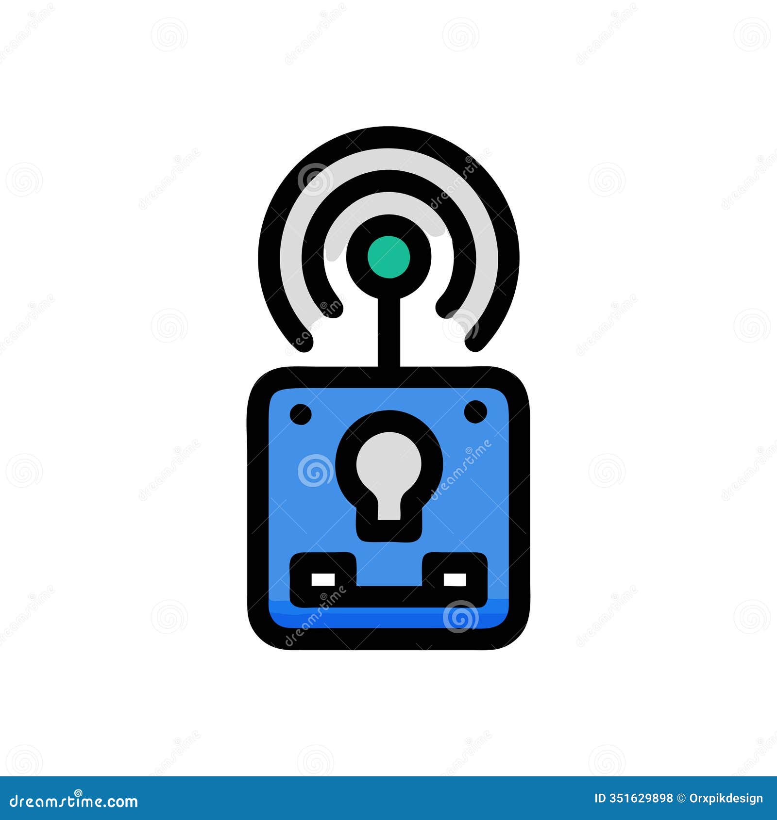 Access Point Networking Icon Stock Illustration - Illustration of ...
