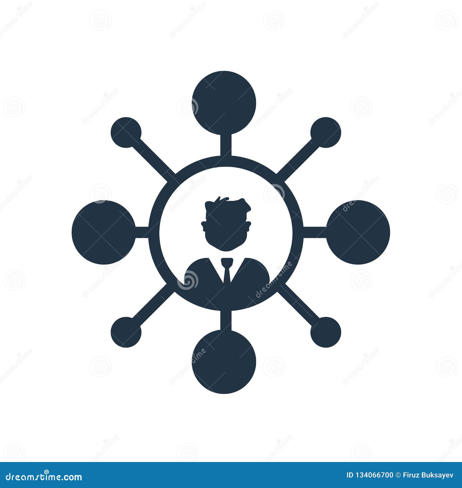 Networking Icon Vector Isolated on White Background, Networking Sign ...