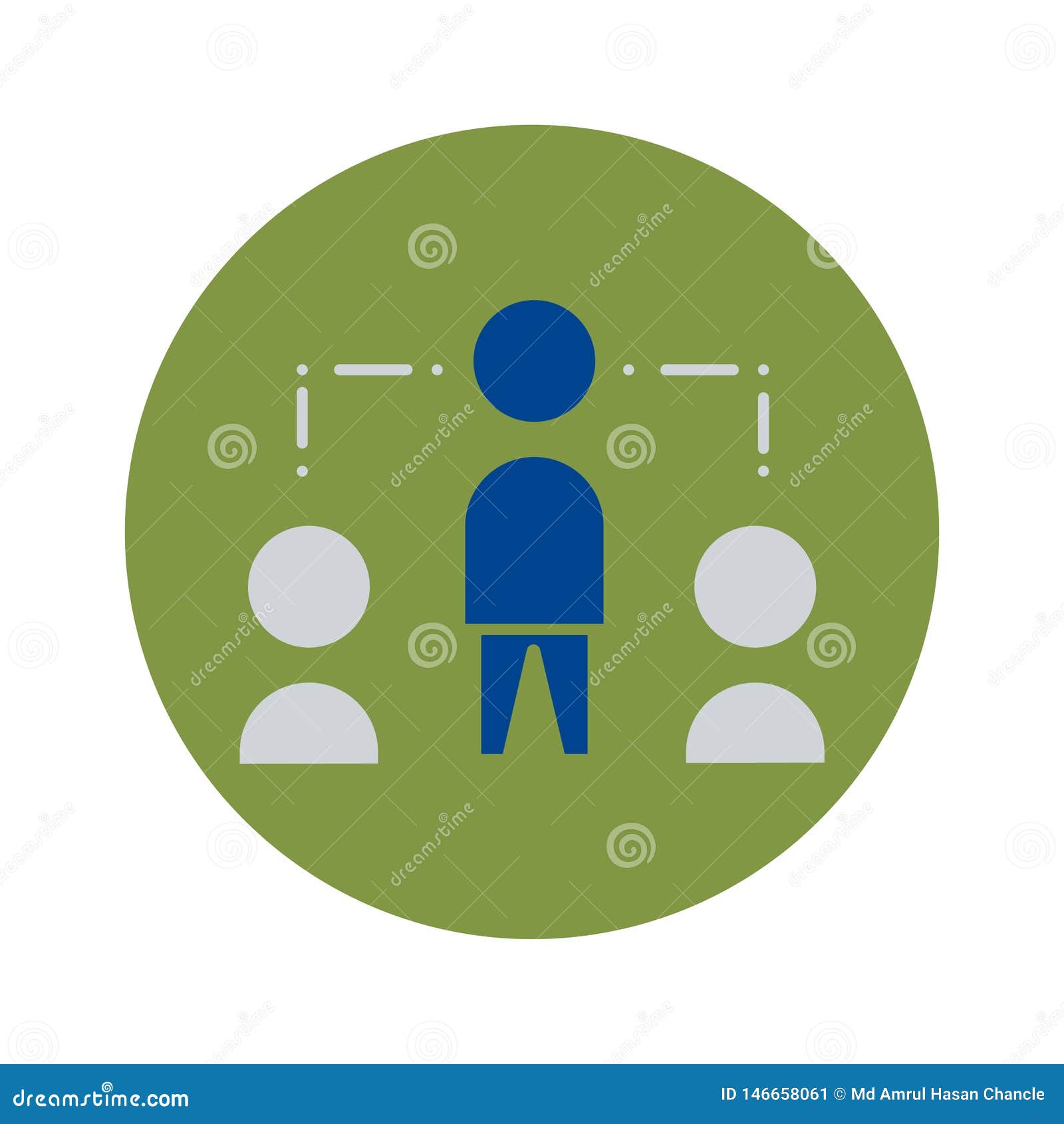 Networking Icon. Vector Networking Sign Symbol Stock Illustration ...