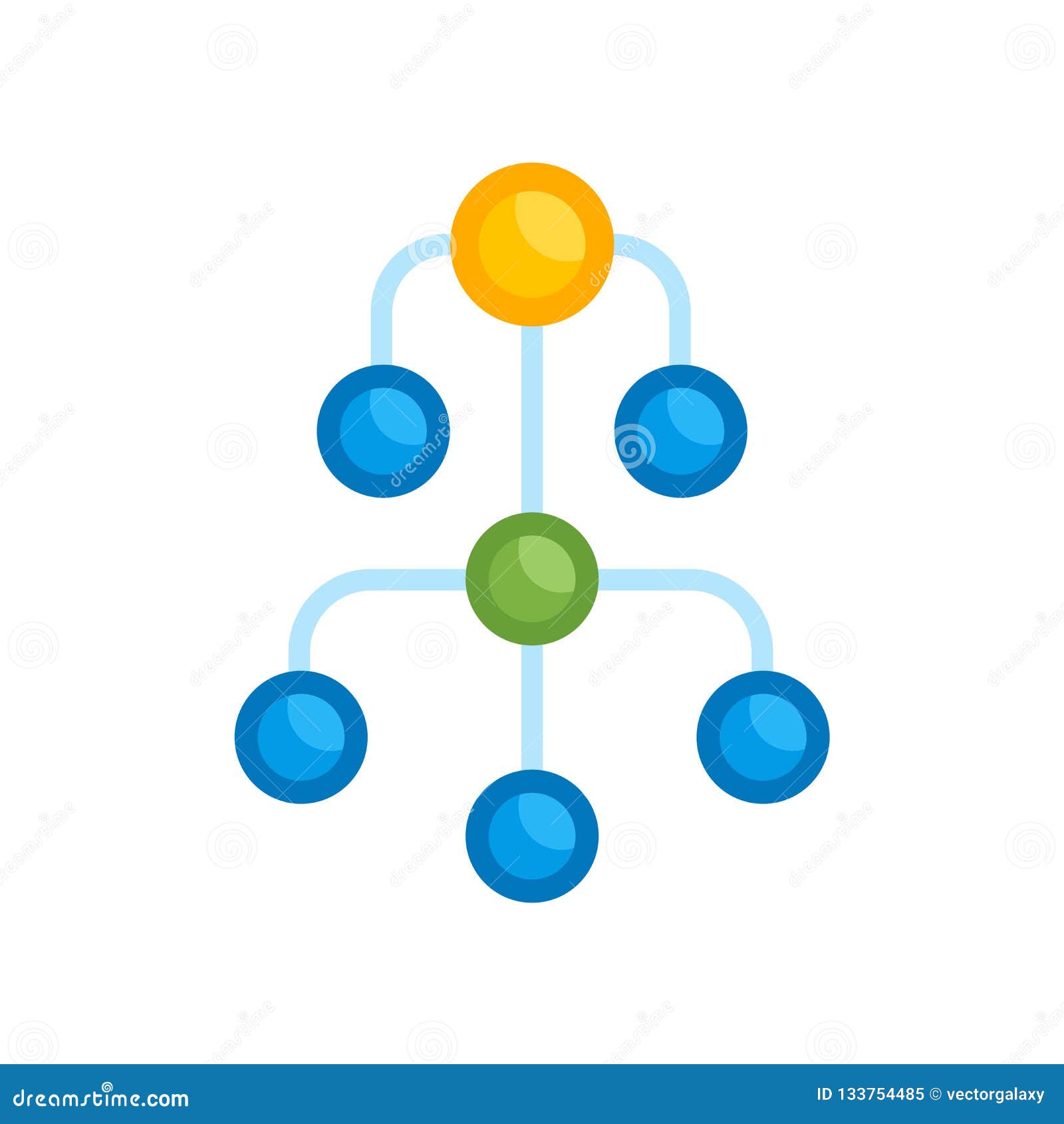 Networking Icon Vector Sign and Symbol Isolated on White Background ...