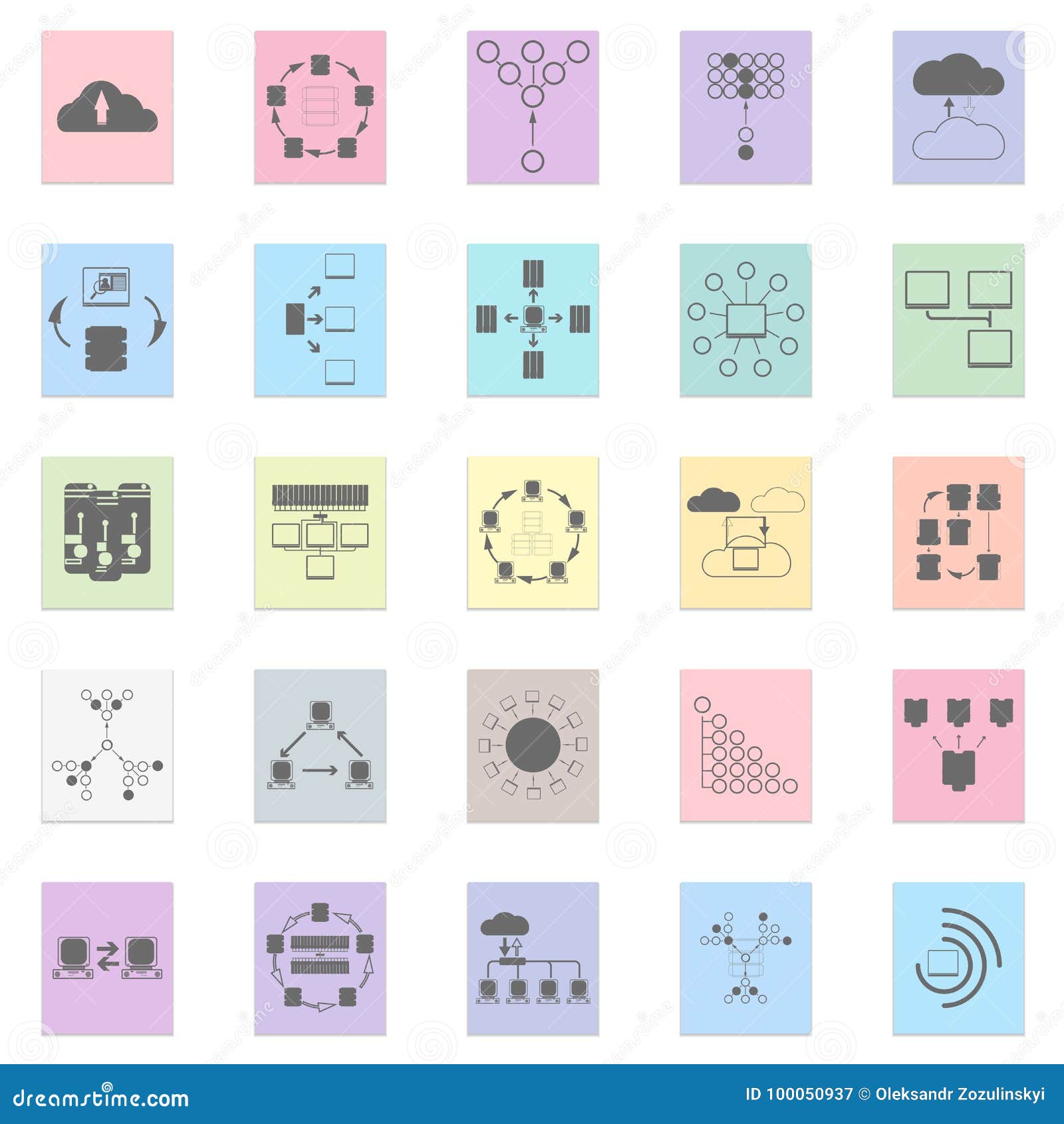 Networking infographics stock vector. Illustration of graphic - 100050937