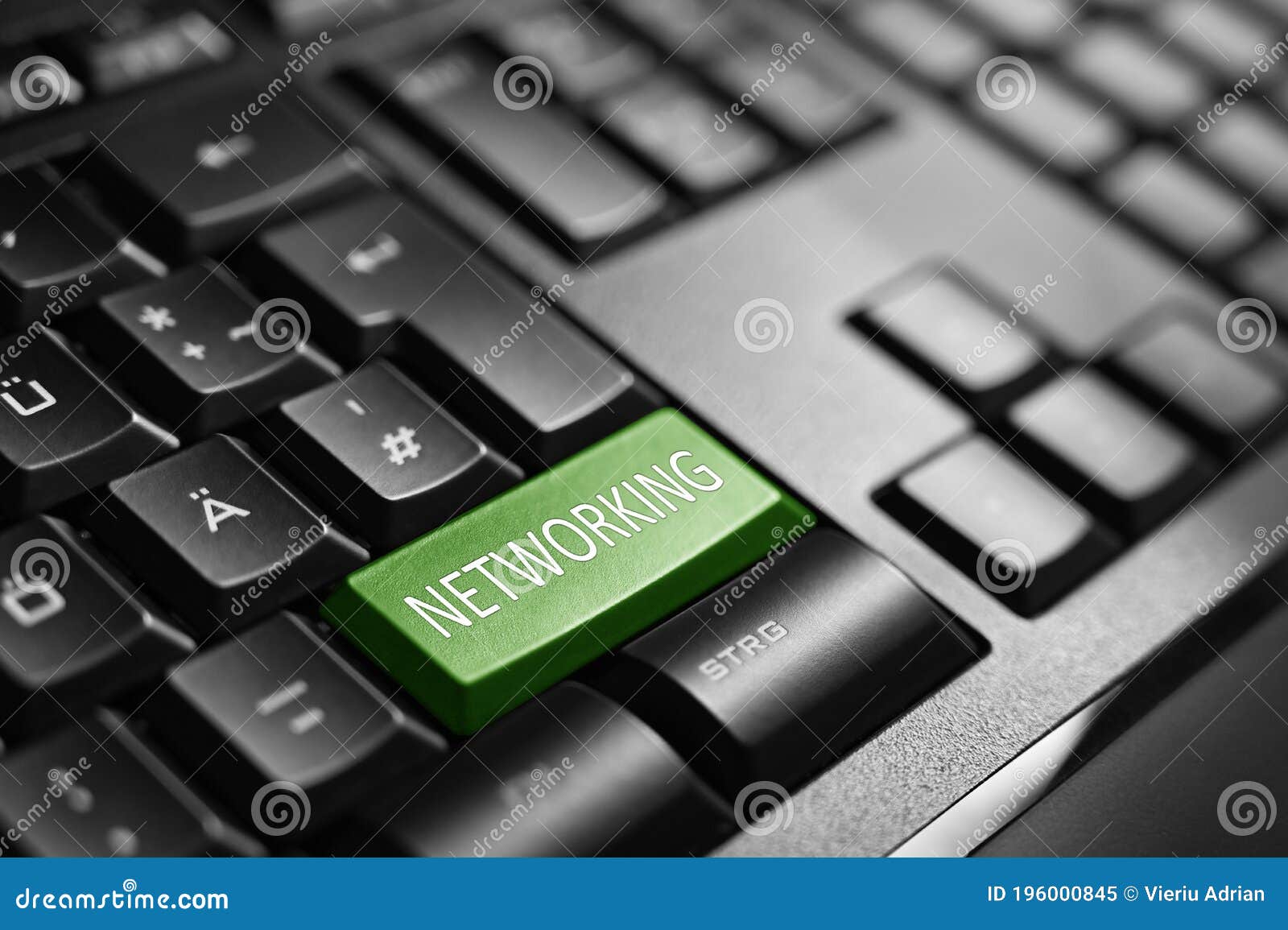 Networking, Keyboard Button Enter Symbol Stock Image - Image of market ...