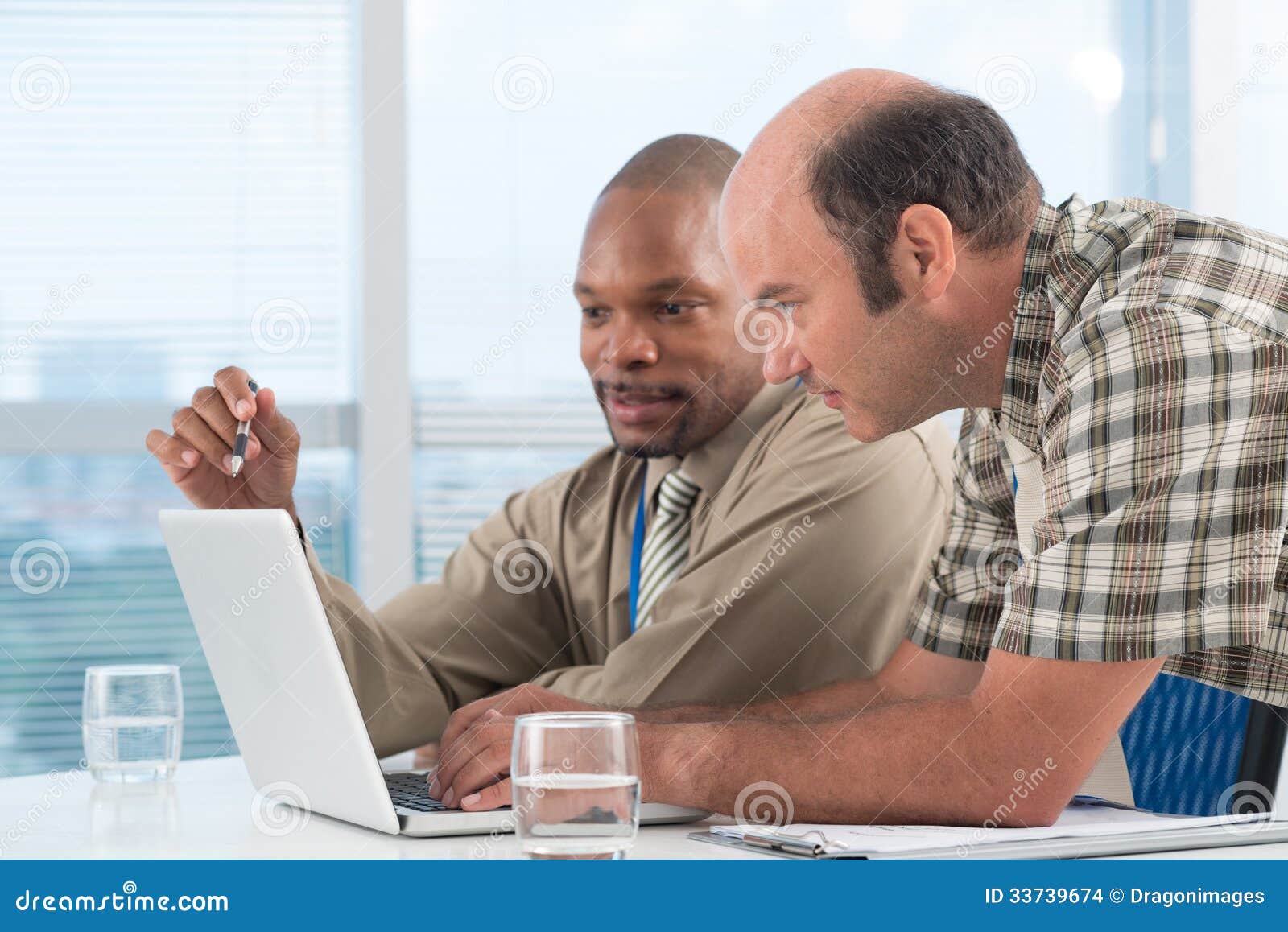 Networking at the office stock photo. Image of focus - 33739674