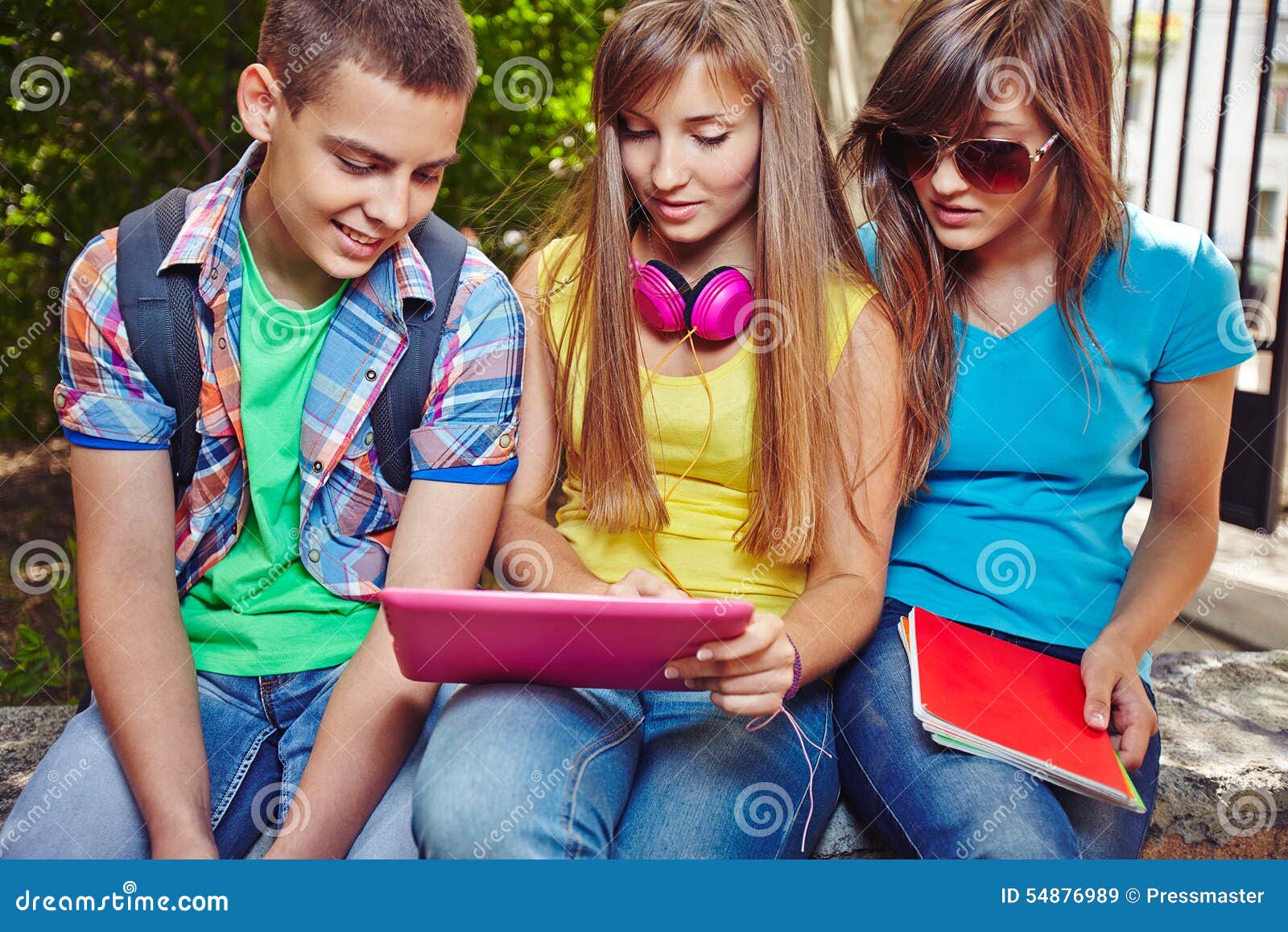 Networking outdoors stock image. Image of wifi, people - 54876989