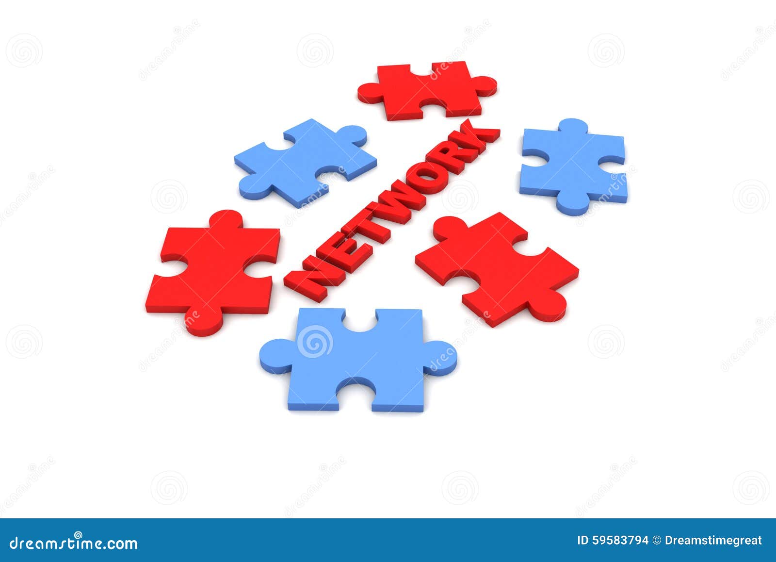 Networking puzzle stock photo. Image of puzzle, jigsaw - 59583794
