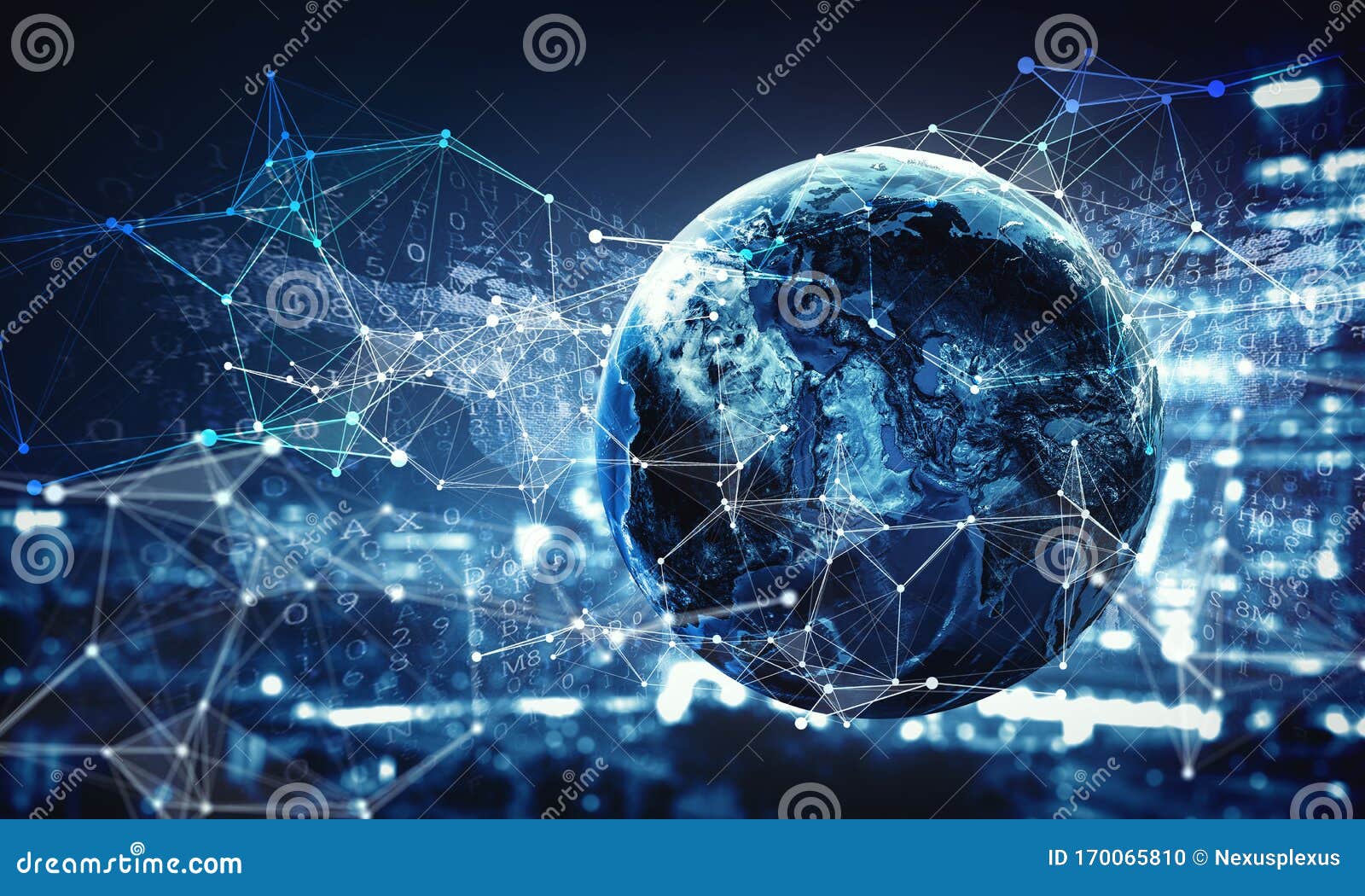 Technologies for Connection . Mixed Media Stock Illustration ...