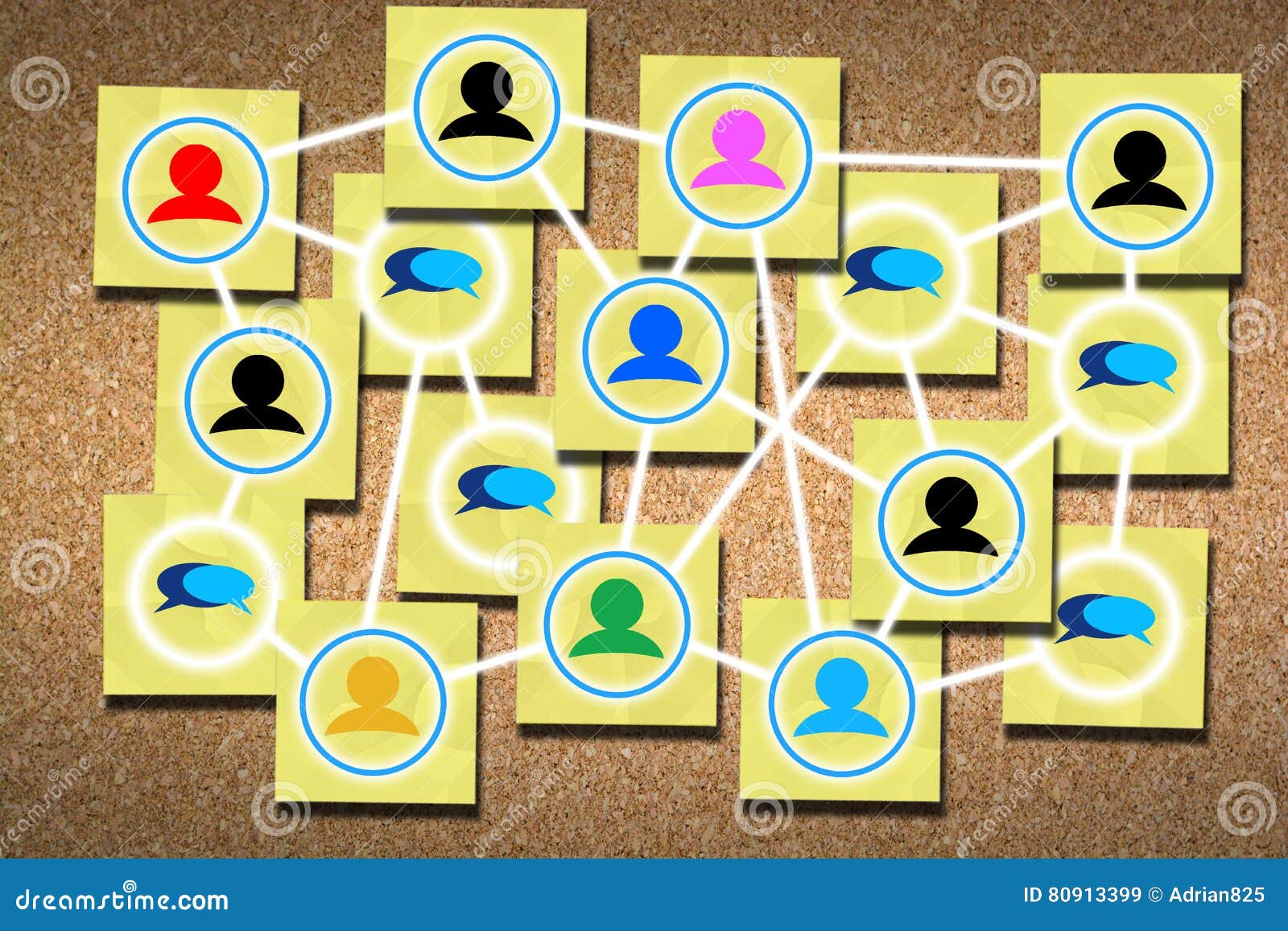 Networking for Success Concept Stock Image - Image of levels, friends ...