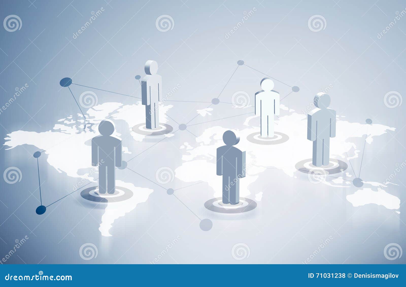 Networking System People Icons Stock Illustration - Illustration of ...