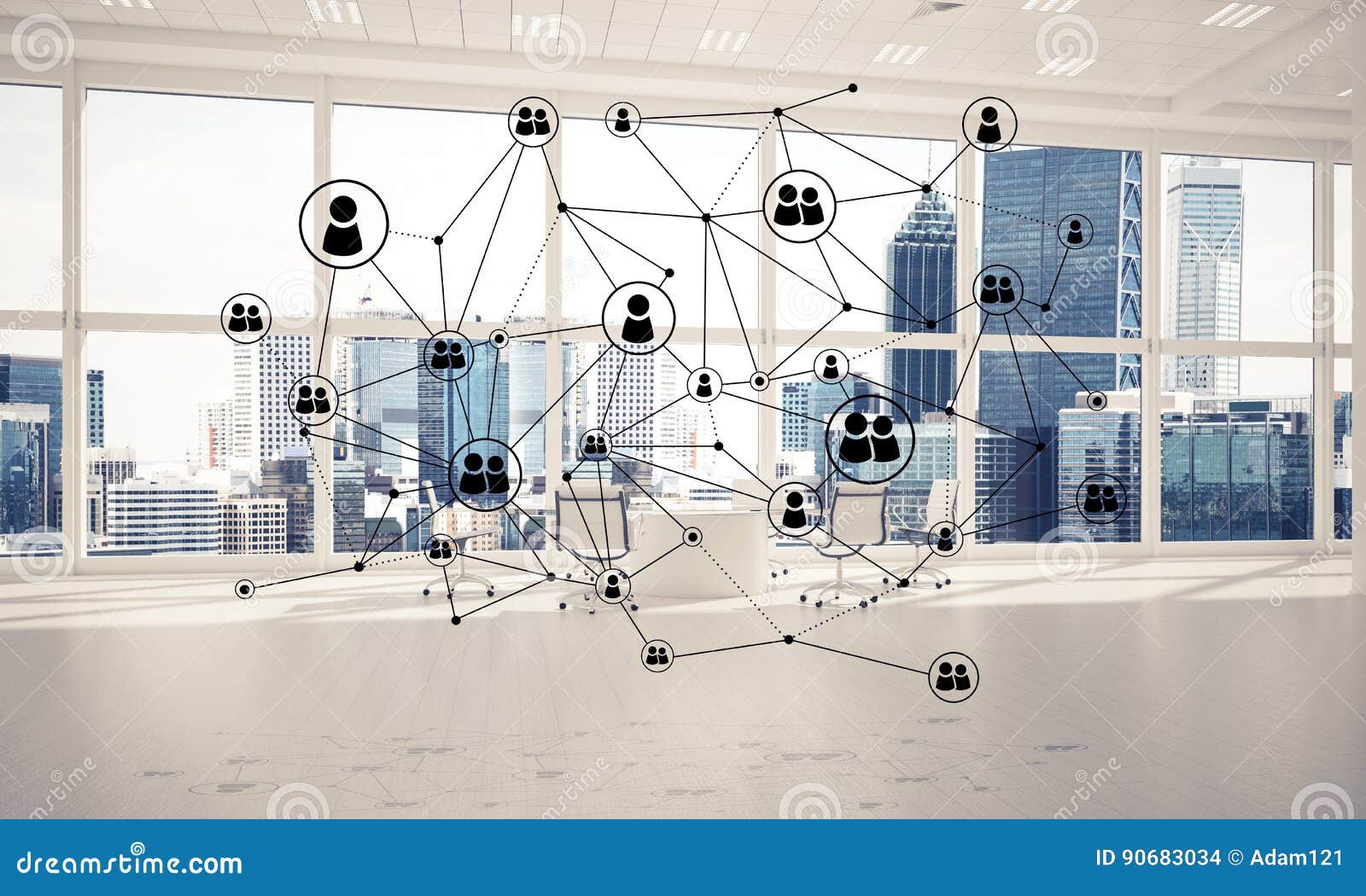 Networking and Wireless Connection As Concept for Effective Mode Stock ...