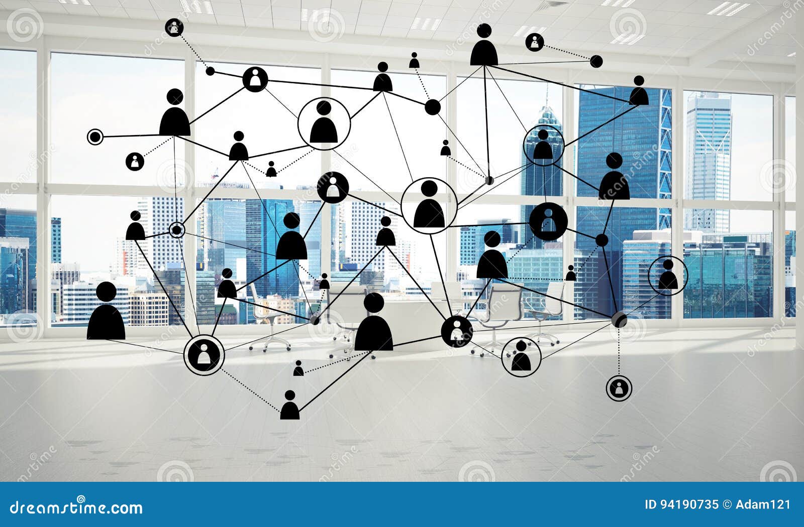 Networking and Wireless Connection As Concept for Effective Mode Stock ...