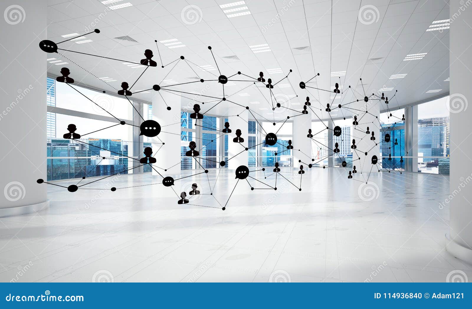 Networking and Wireless Connection As Concept for Effective Modern ...