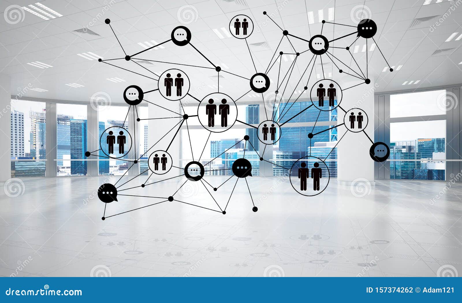 Networking and Wireless Connection As Concept for Effective Modern ...