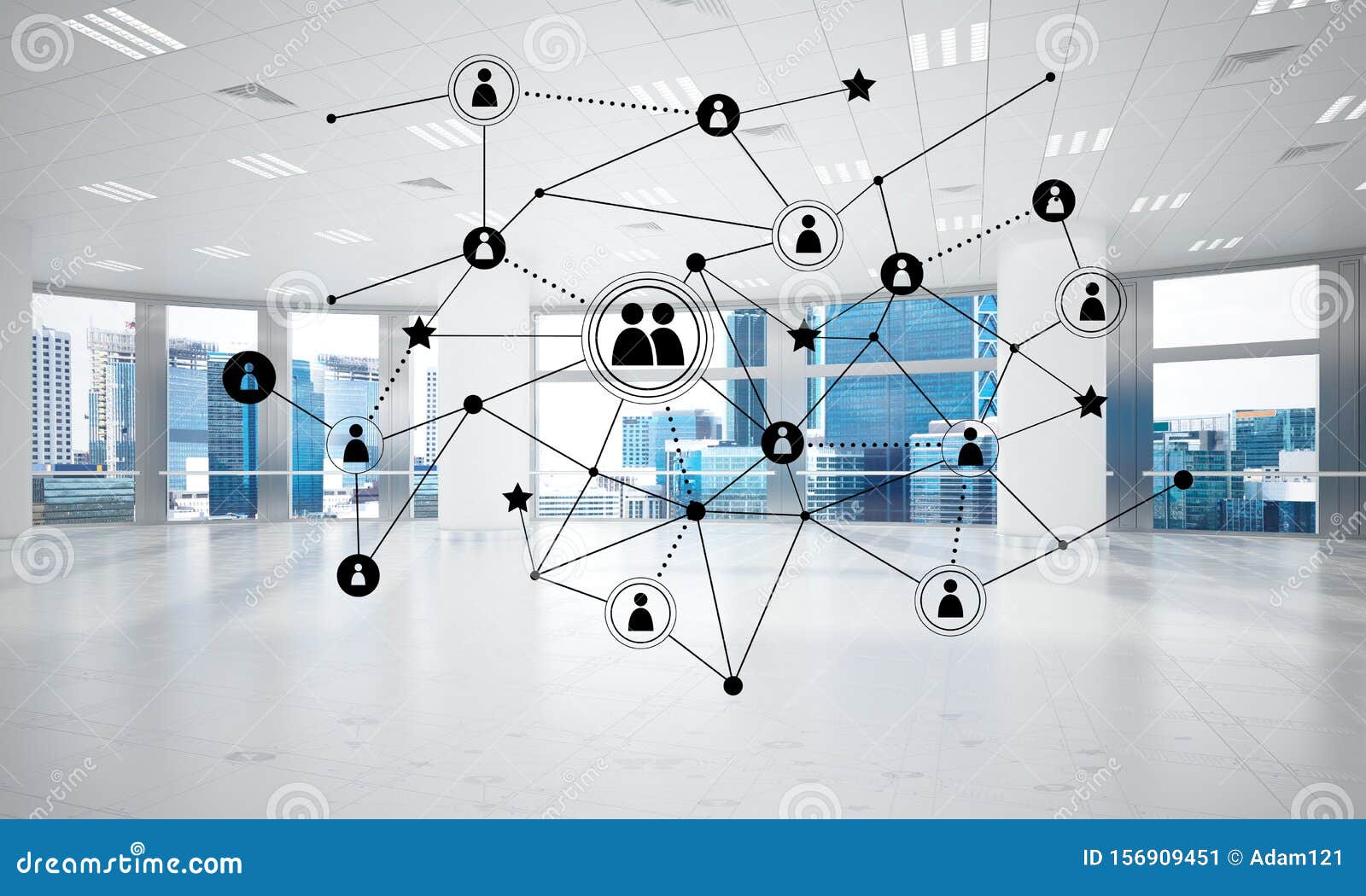 Networking and Wireless Connection As Concept for Effective Modern ...