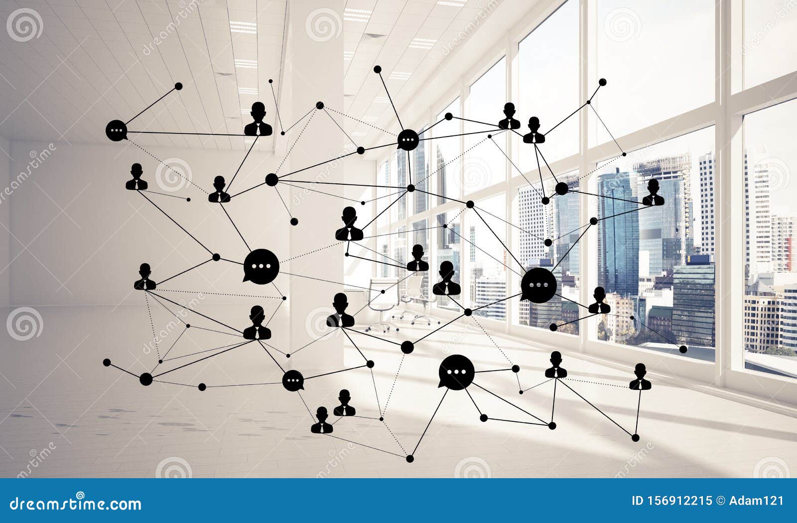 Networking and Wireless Connection As Concept for Effective Modern ...