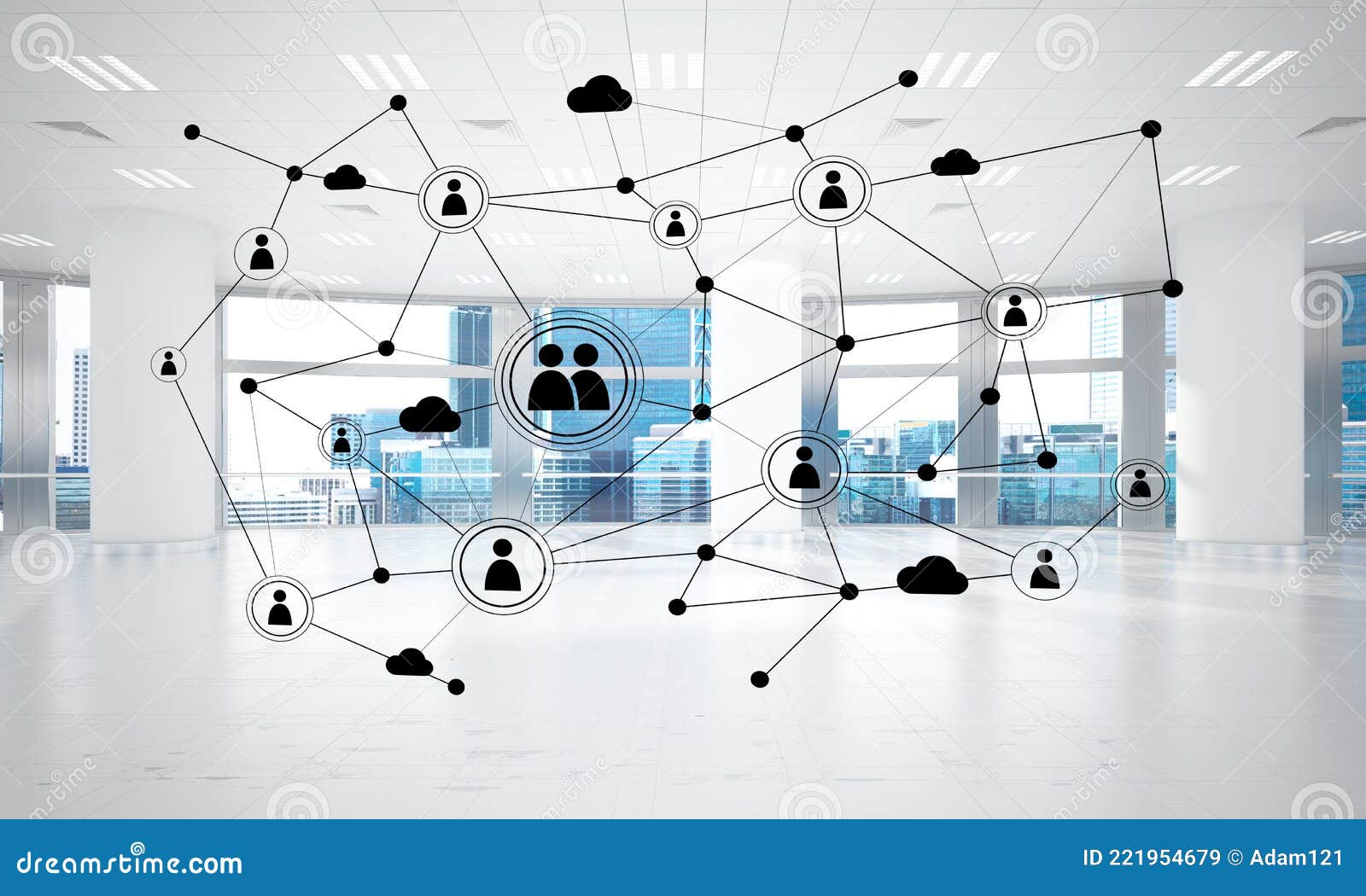 Networking and Wireless Connection As Concept for Effective Modern ...