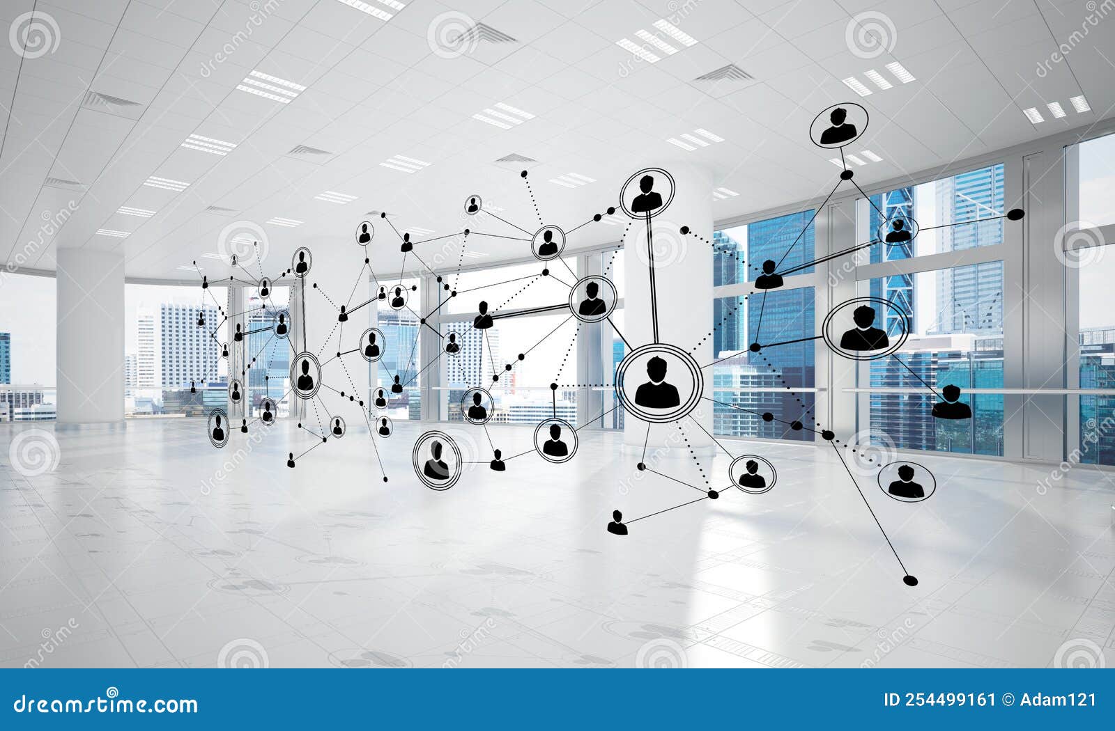 Networking and Wireless Connection As Concept for Effective Modern ...