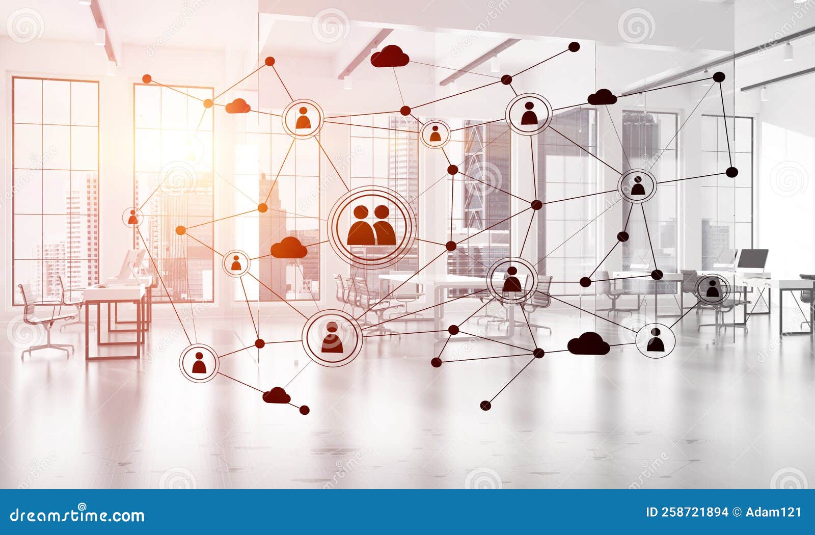 Networking and Wireless Connection As Concept for Effective Modern ...