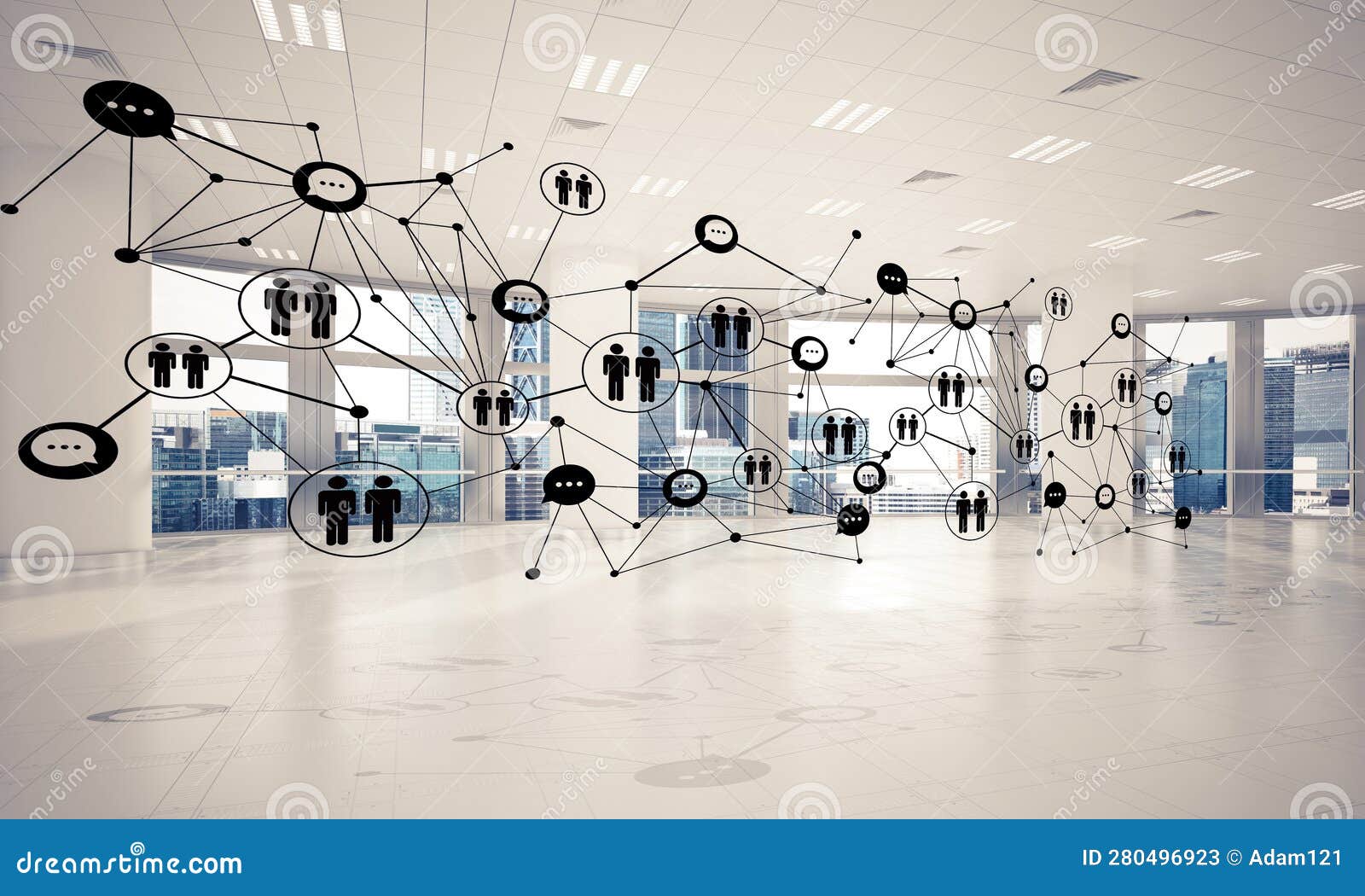 Networking and Wireless Connection As Concept for Effective Modern ...