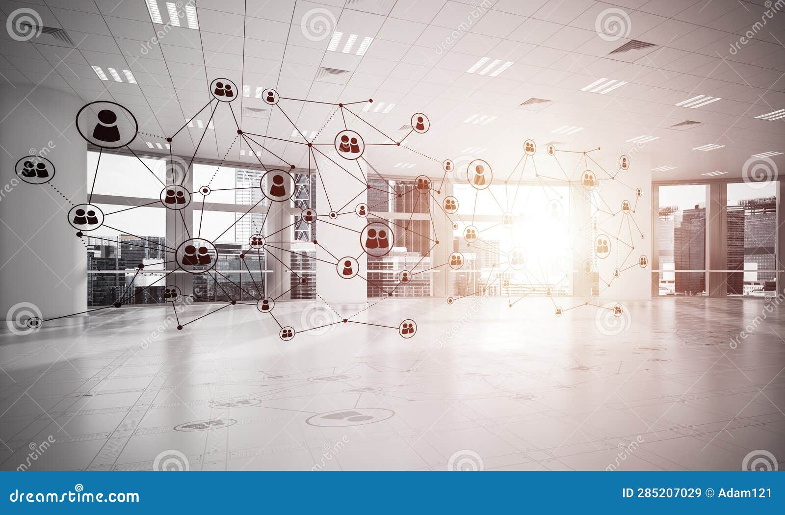 Networking and Wireless Connection As Concept for Effective Modern ...