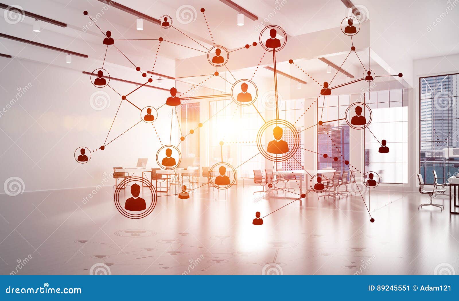 Networking and Wireless Connection As Concept for Effective Modern ...