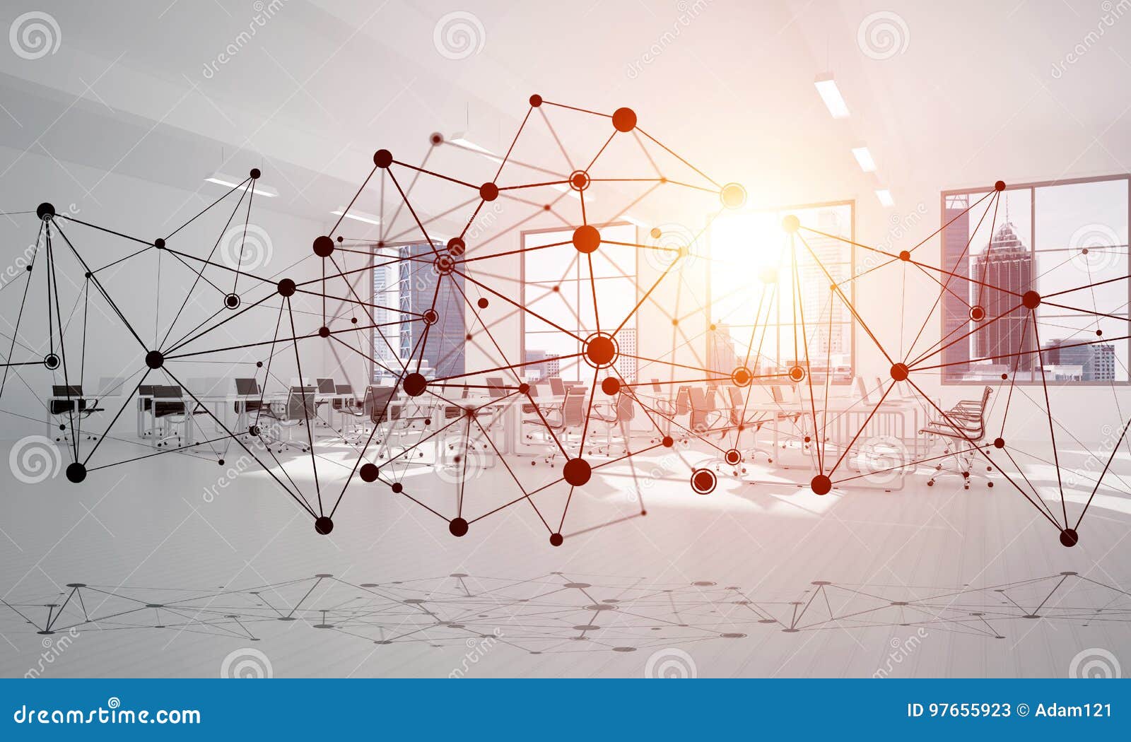 Networking and Wireless Connection As Concept for Effective Modern ...