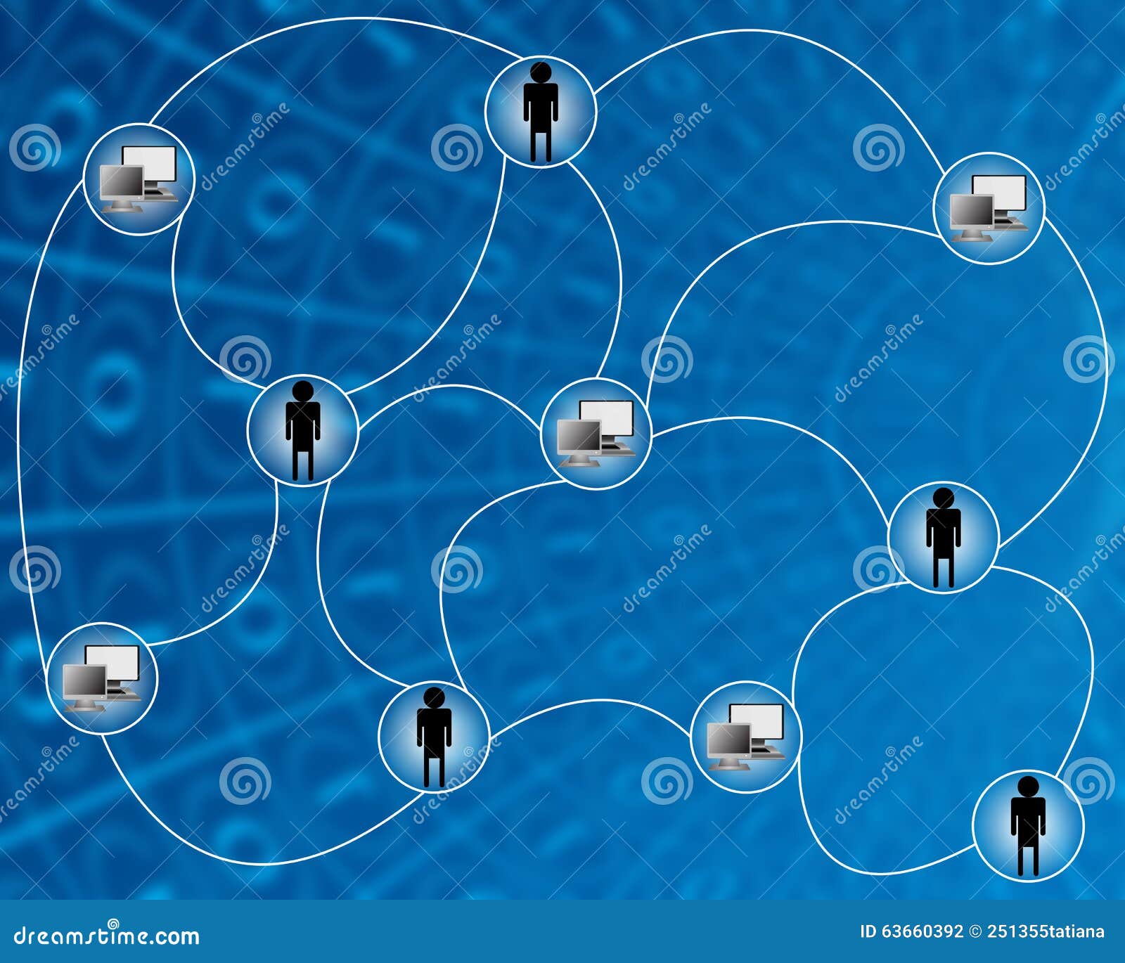 Netz stock abbildung. Illustration von mittel, informationen - 63660392