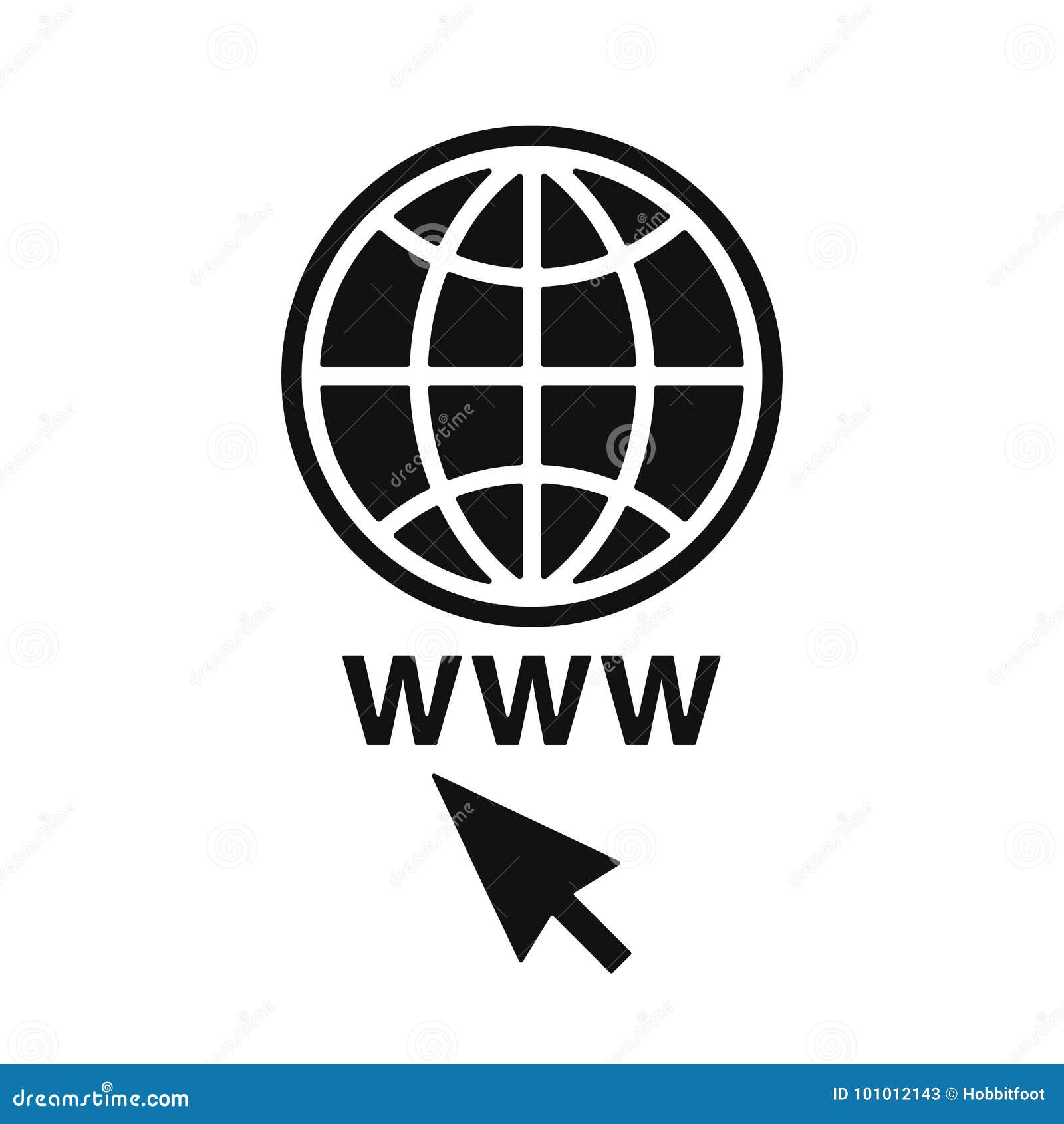 Netz-Ikonen Stellten, Netzzeichen, Schablone Ein Vektor Abbildung ...