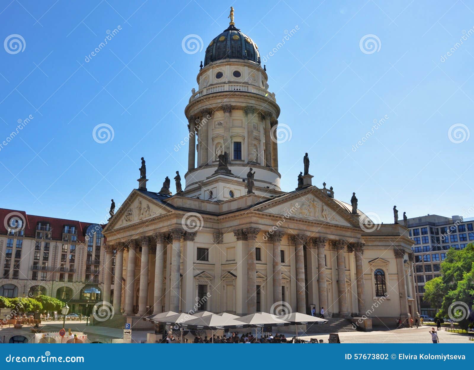 Neue Kirche (Deutscher Dom), Berlin Redaktionelles Stockfotografie ...