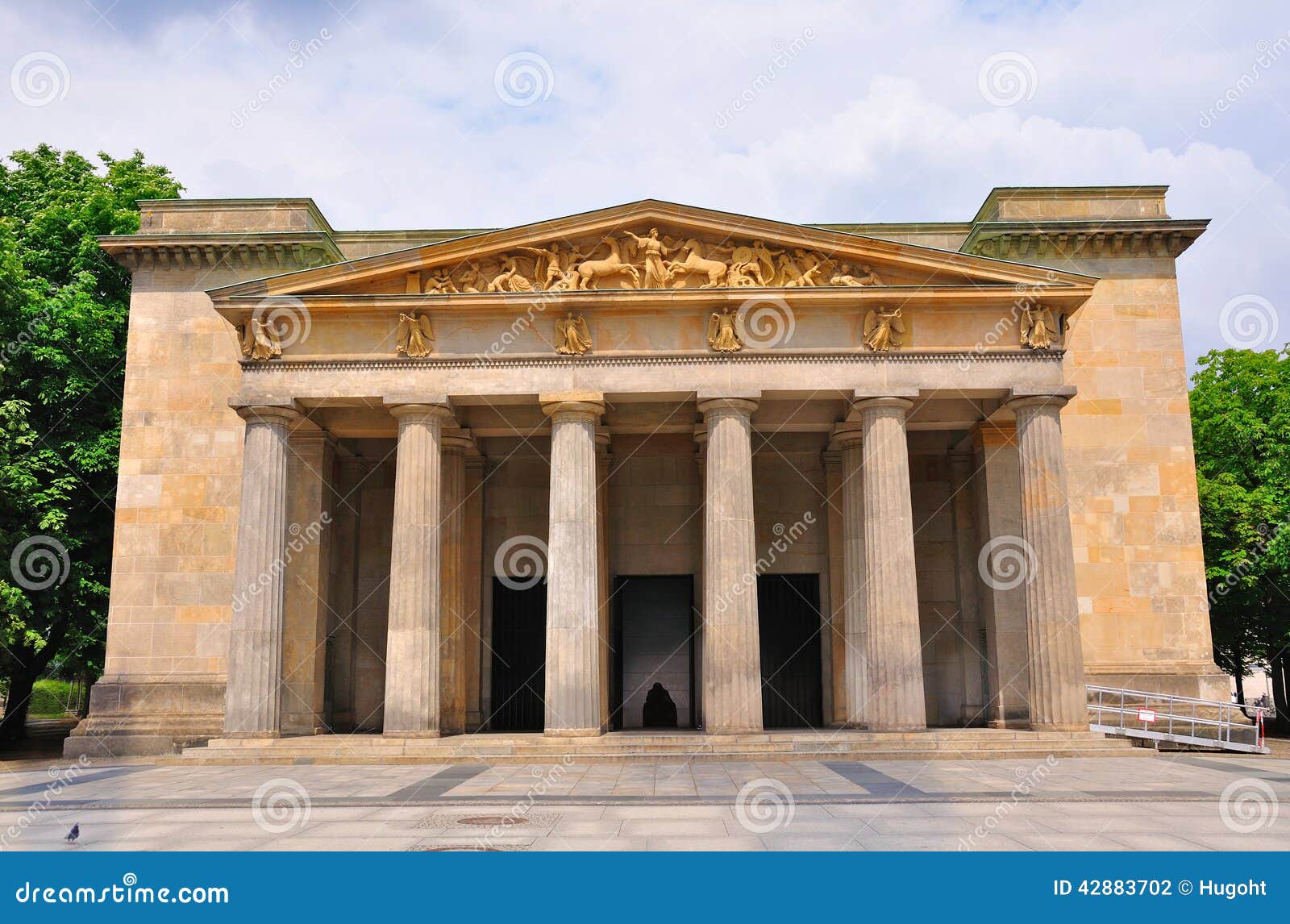 Neue Wache, Berlin Germany stock photo. Image of heritage - 42883702
