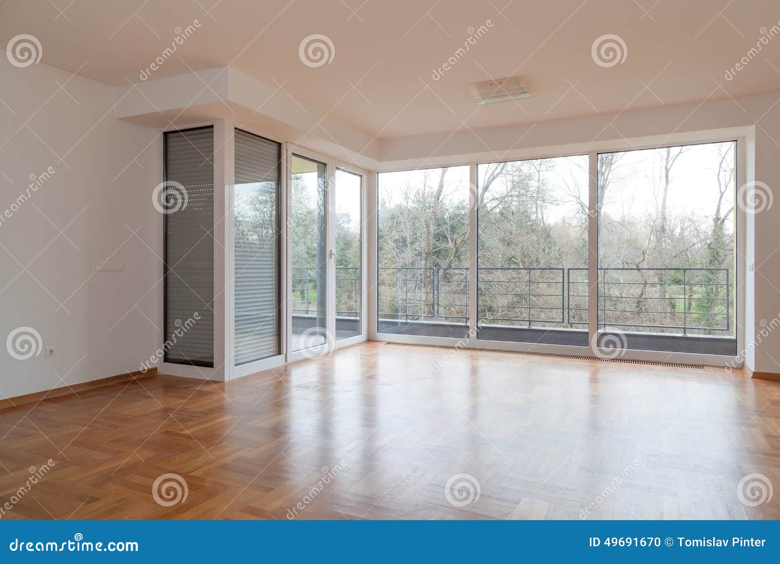 Neue Wohnung, Innen stockfoto. Bild von erhöht, haupt - 49691670