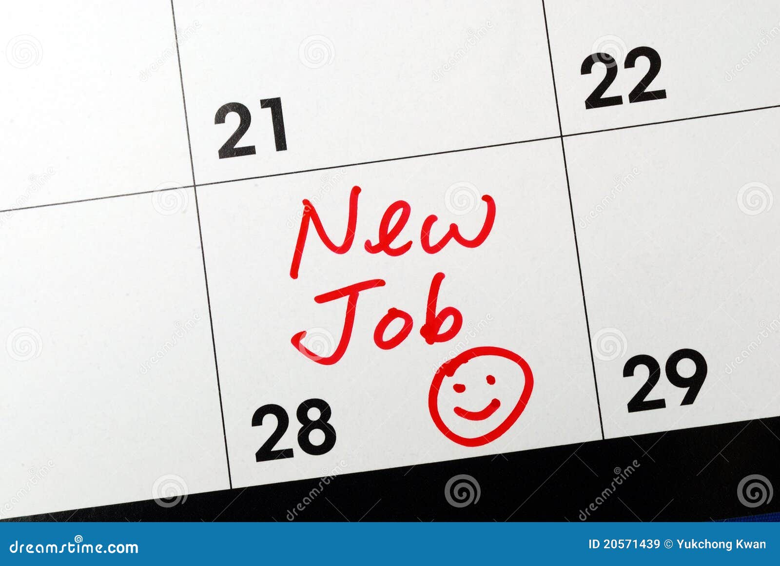 Neuer Job stockbild. Bild von fall, büro, verabredung - 20571439