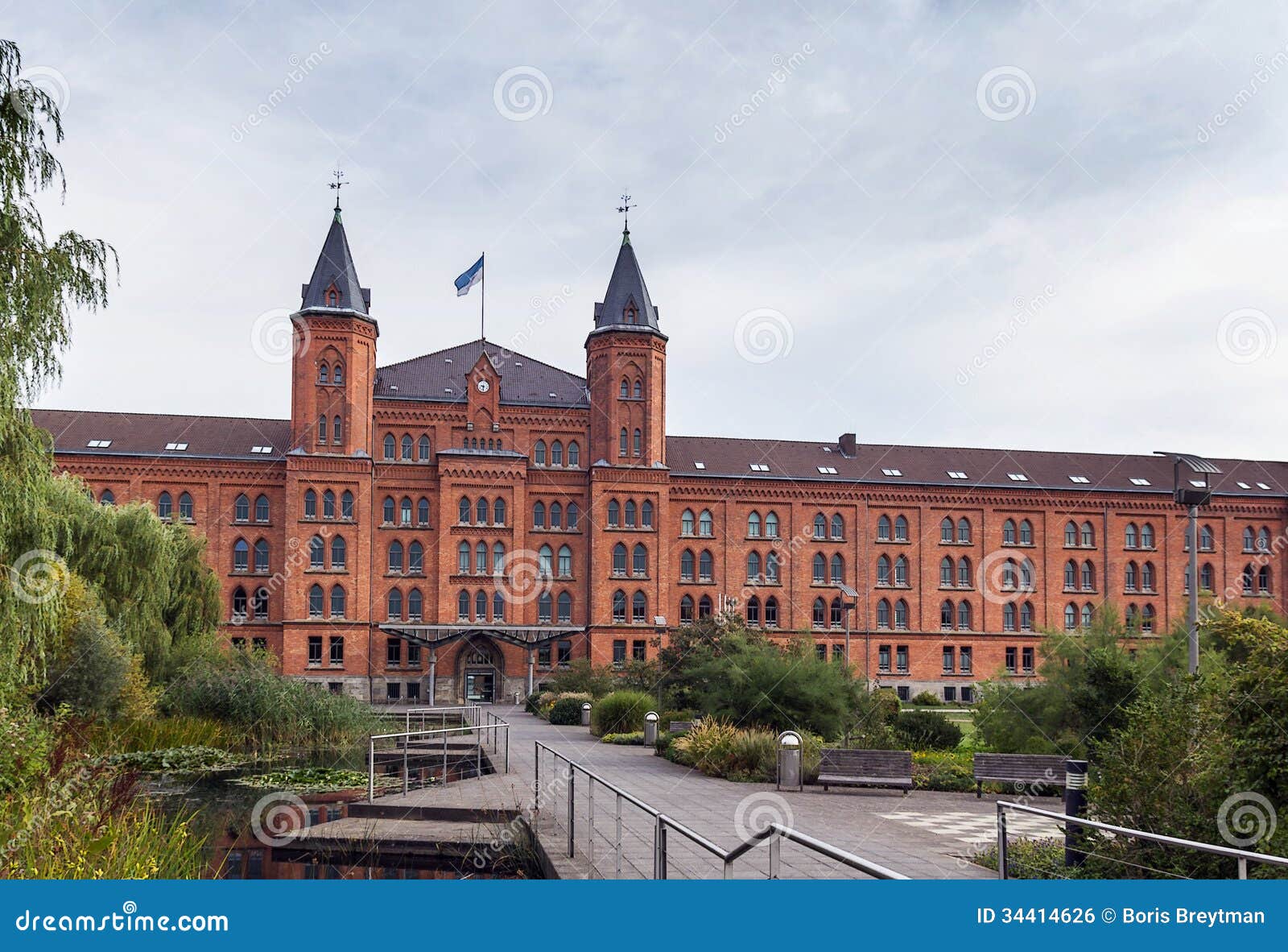 Neues Rathaus, Celle, Deutschland Stockfoto - Bild von deutschland ...