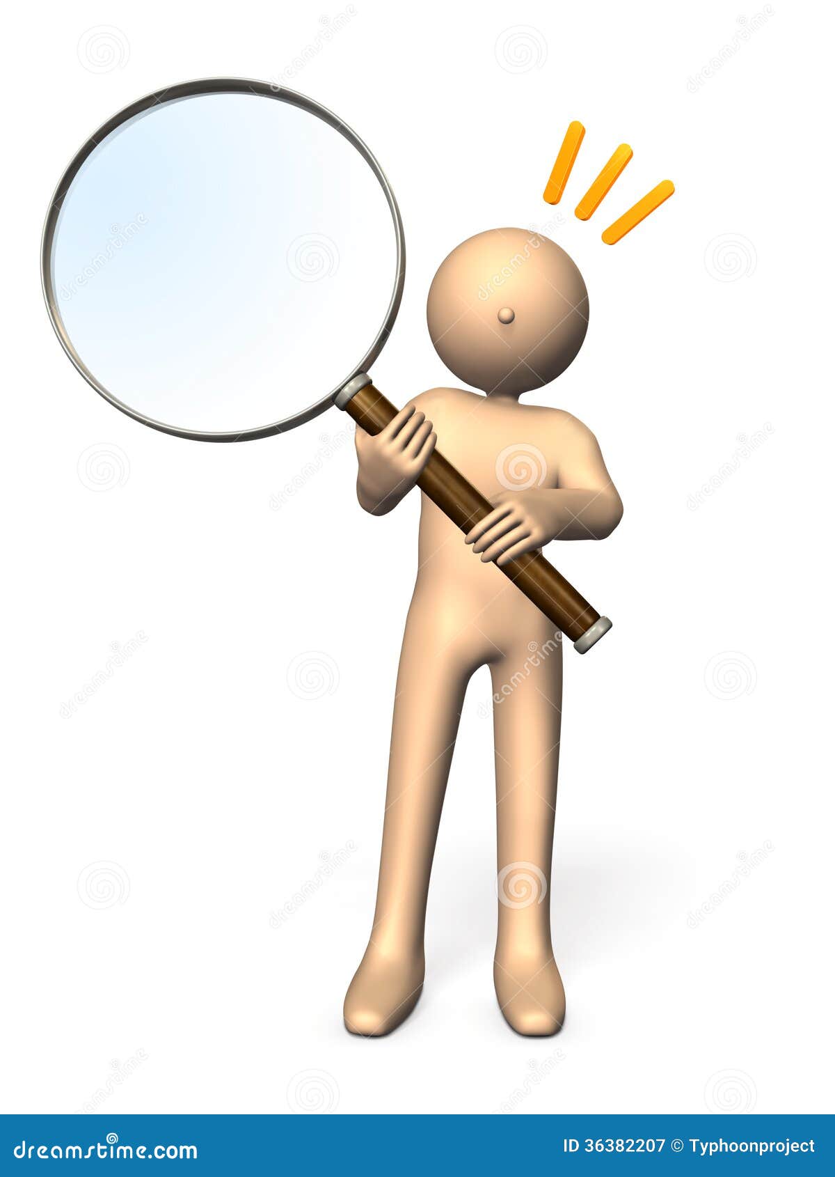 Neugier stock abbildung. Illustration von computer, person - 36382207