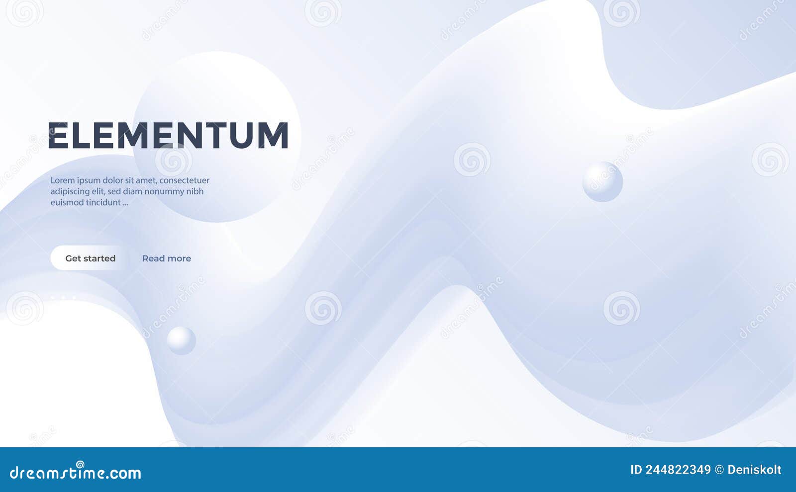 Neumorphism Poster with Gradient Light Wave. Stock Vector - Illustration of future, graphic ...