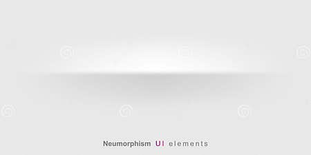 Neumorphism Style Liquid Interface Background Stock Vector ...
