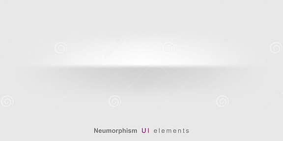 Neumorphism Style Liquid Interface Background Stock Vector ...