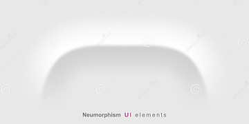 Neumorphism Style Liquid Interface Background Stock Vector ...