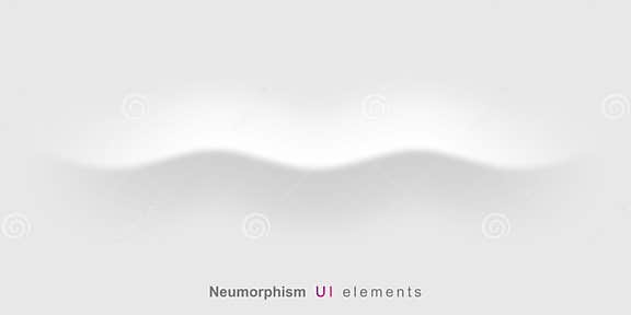 Neumorphism Style Liquid Interface Background Stock Vector ...
