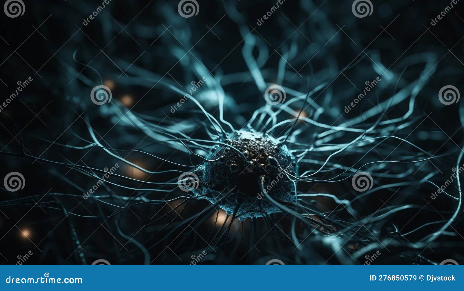 Neural Axons Connect for High Scale Communication Generated by AI Stock ...