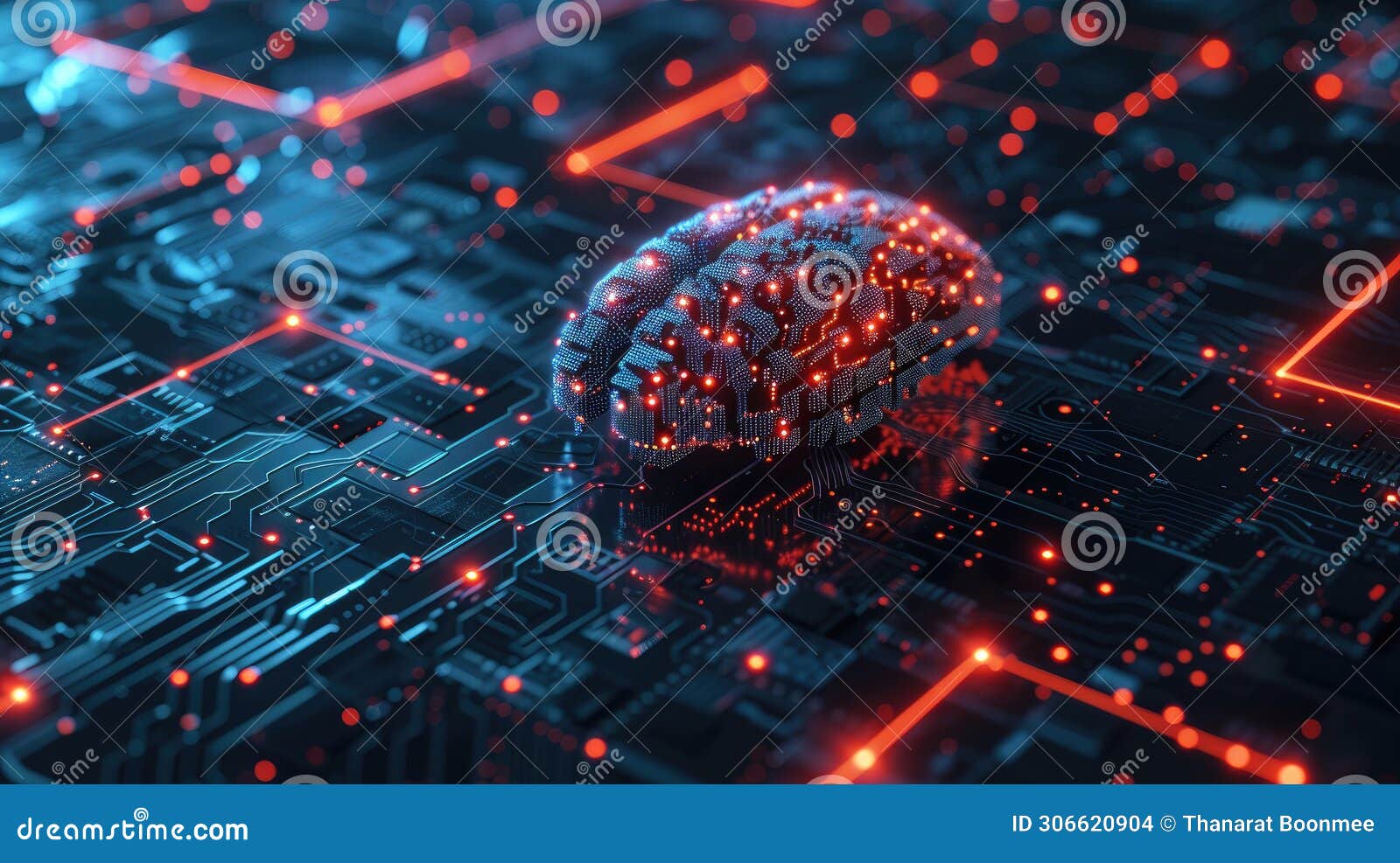 A Neural Circuit Intertwines with an Electronic Cyber Brain in a Quantum Computing System ...