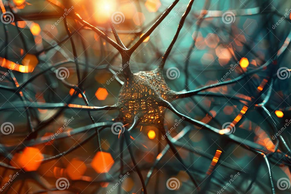 Neural Connections Form Intricate Networks in the Brain, Enabling Communication and Processing ...