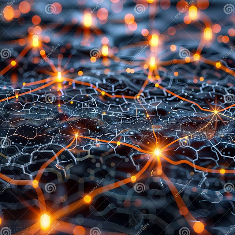 Neural Connections: Illuminated Data Flow, Generative Ai Stock ... Neural Connections: Illuminated Data Flow, Generative Ai Stock ...