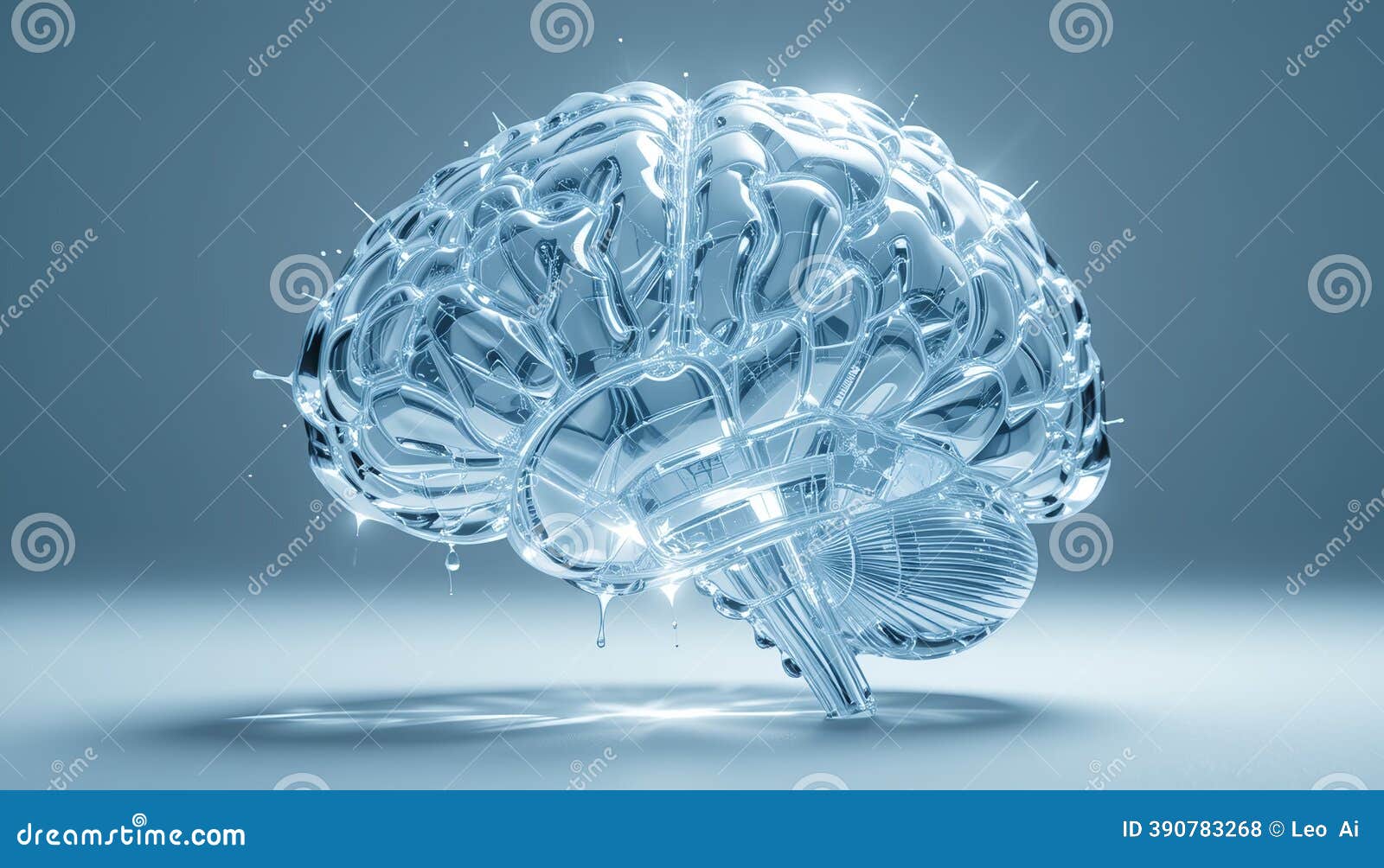 Neural Cortex Engine - Cybernetic Brain With Transparent Hydraulic Intelligence AI-Generated ...