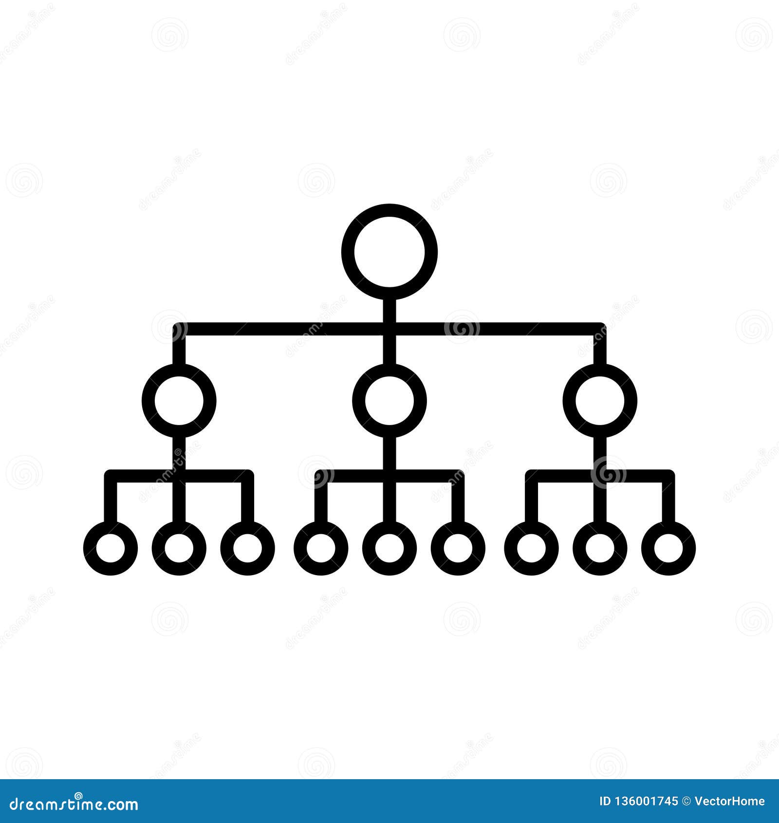 Neural Hub Icon, Vector Illustration Stock Vector - Illustration of ...