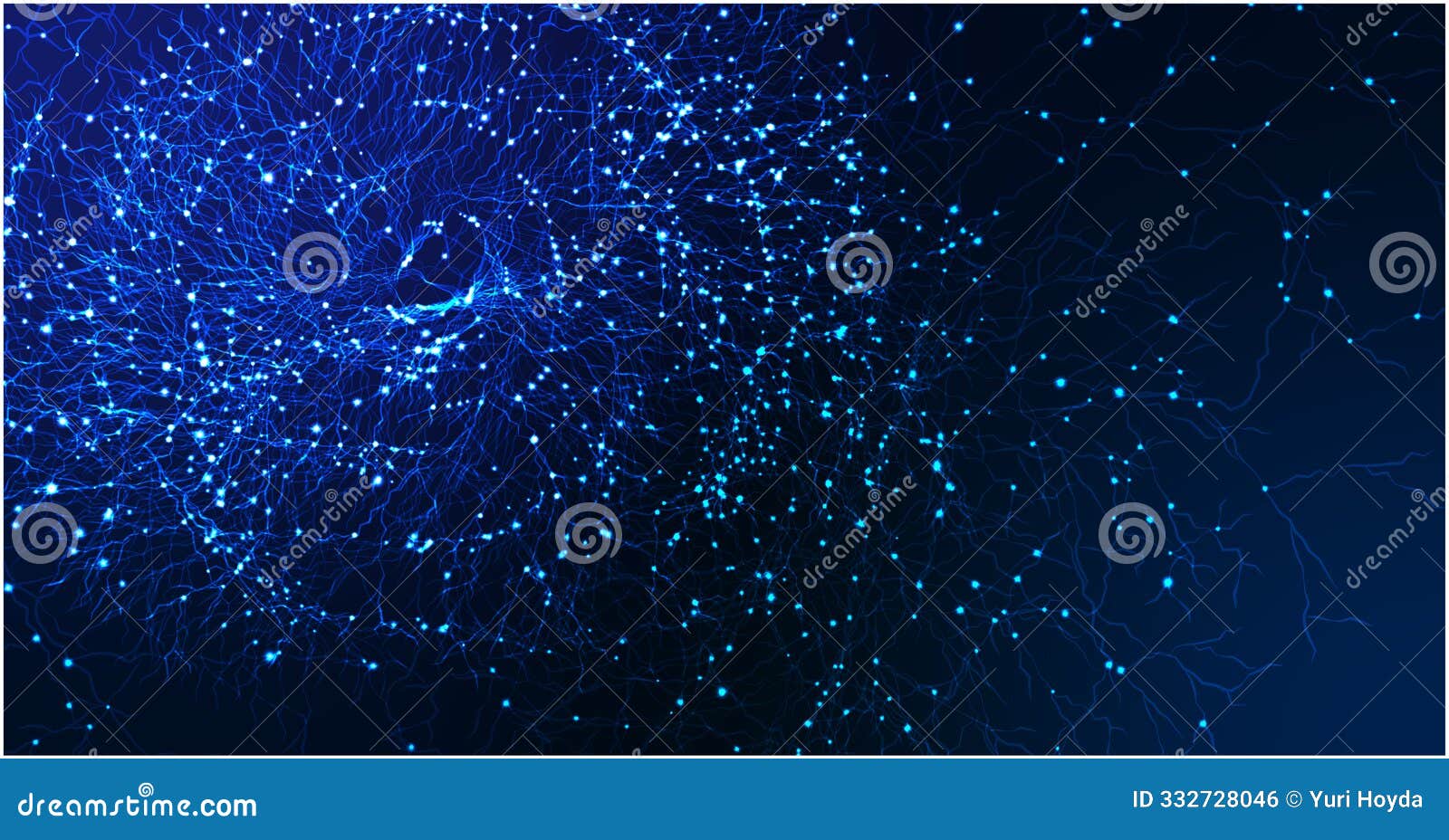 Neural Net Structure. Neuron Network. Digital Artificial Organism ...