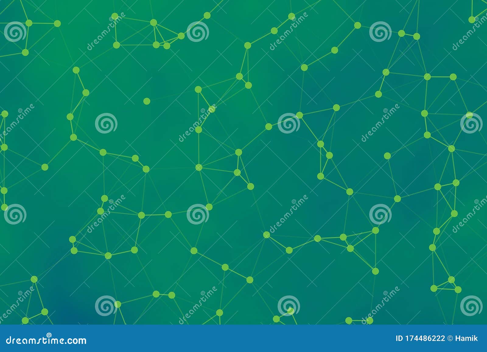 Neural Network Abstract Background Stock Illustration - Illustration of ...